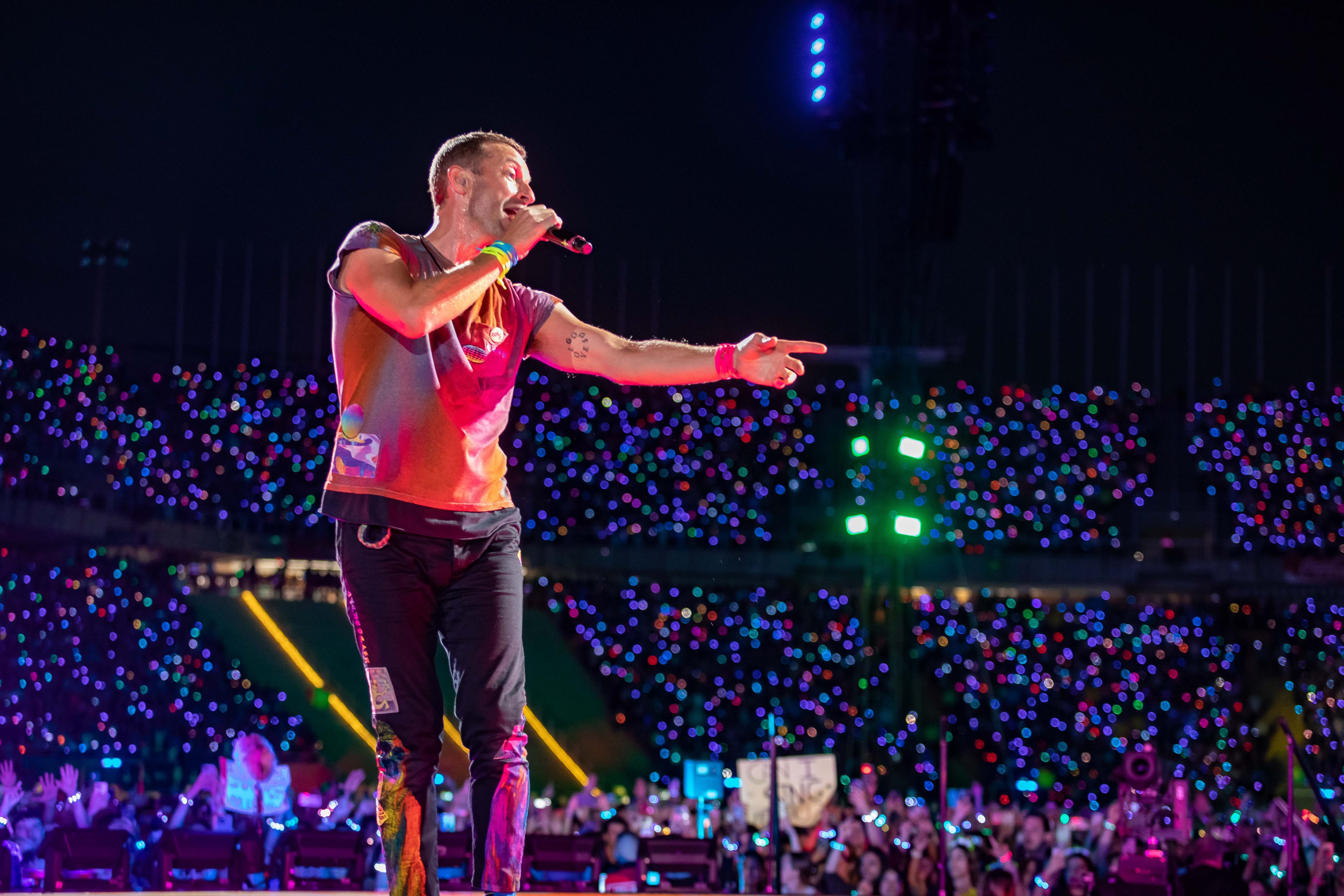 Fotos del primer concierto de Coldplay en el Estadio Olímpico de ...