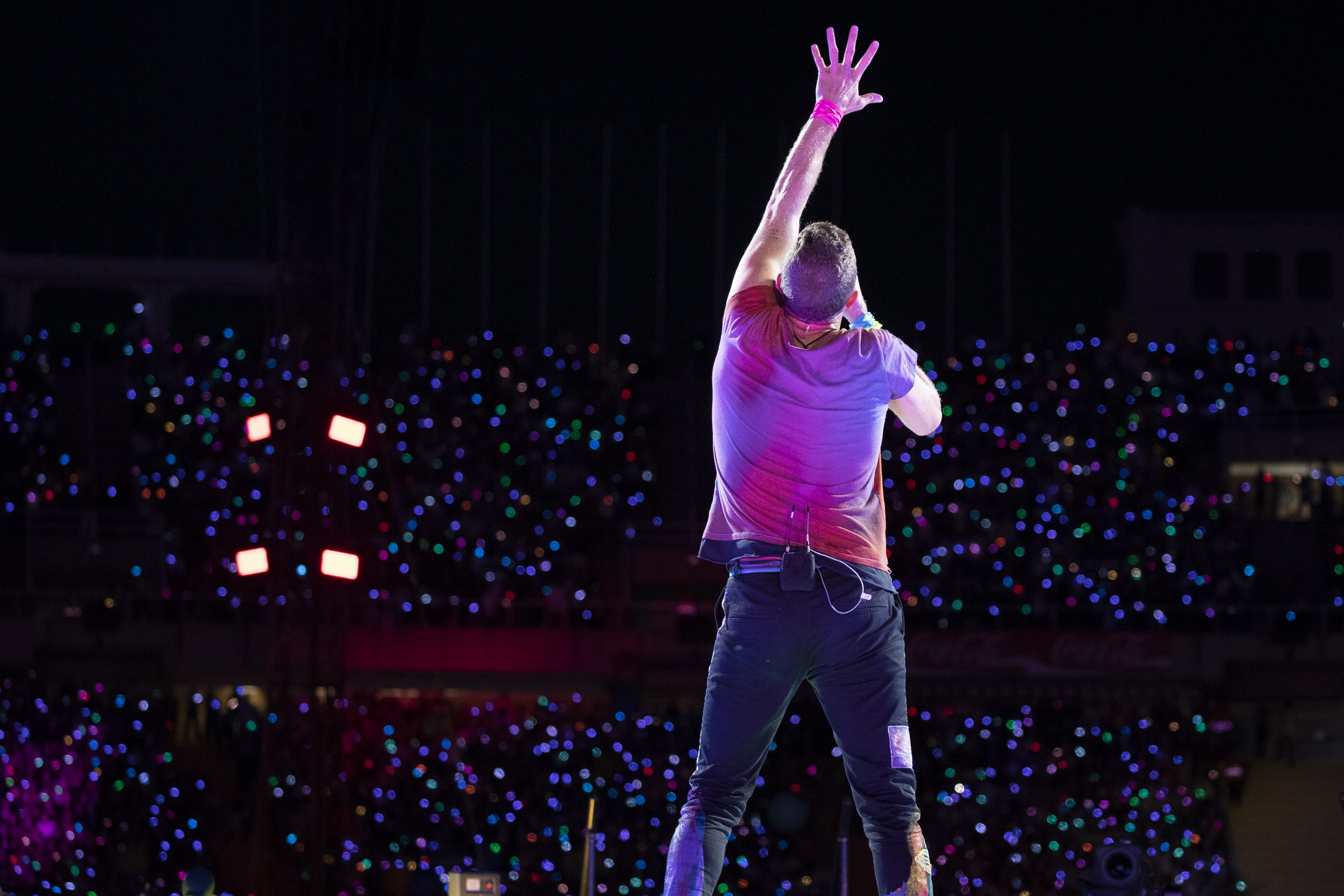 Fotos del primer concierto de Coldplay en el Estadio Olímpico de Barcelona | Imágenes