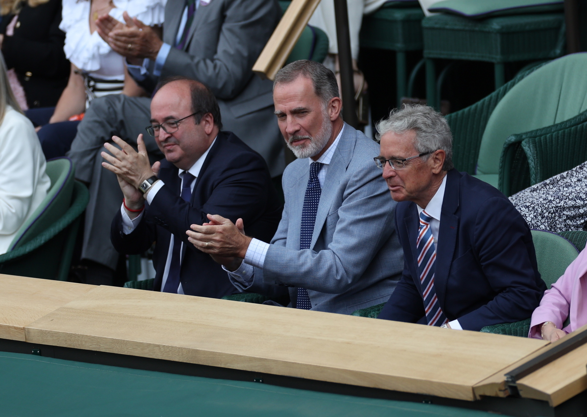 El rey Felipe VI estará en el palco real de Wimbledon