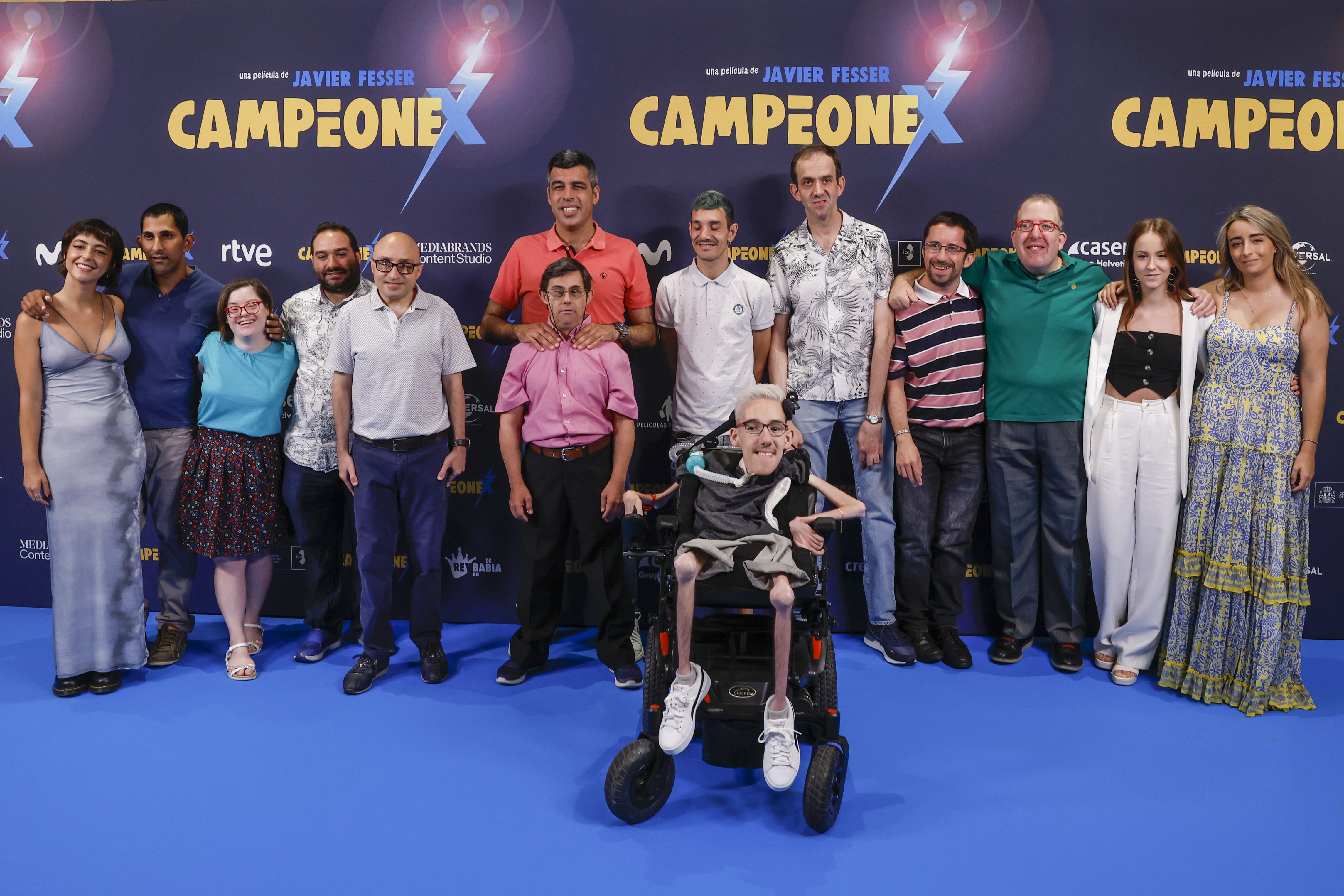 Fotos de la presentación de la película 'Campeonex' | Imágenes