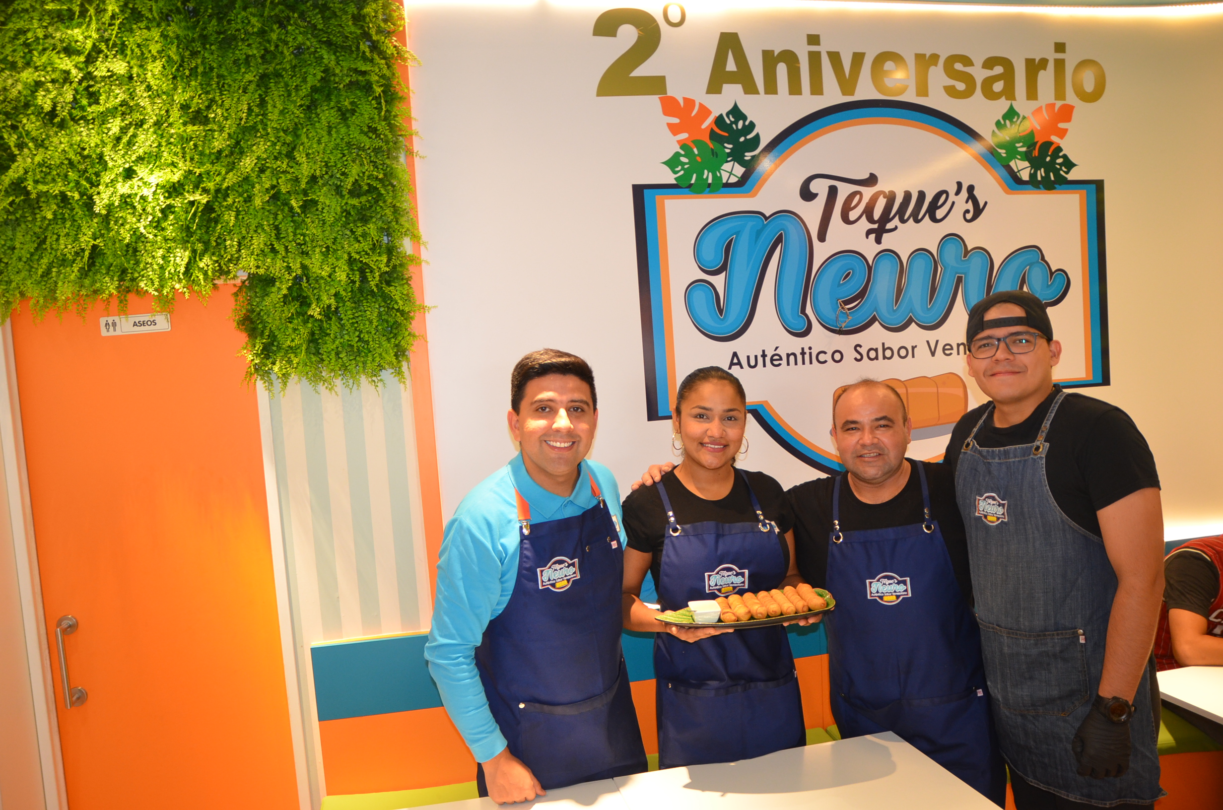 Teque's Neuro se hace grande en Zaragoza de la mano de los tequeños