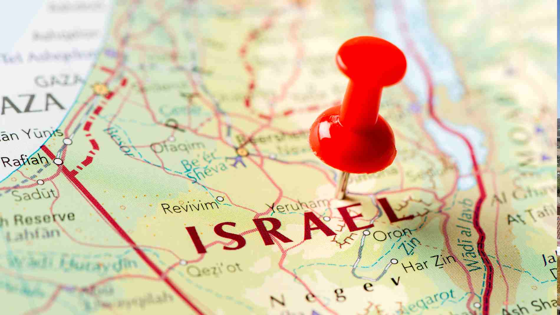El mapa de Israel y Palestina, el origen del conflicto y el porqué de ...