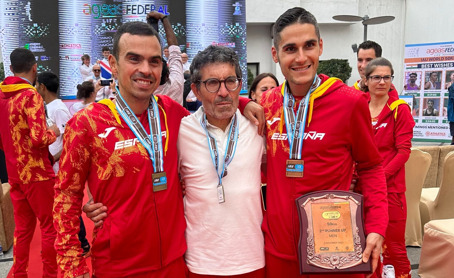 Los aragoneses Olmos y Puyuelo, campeones del mundo de 50 kilómetros ...