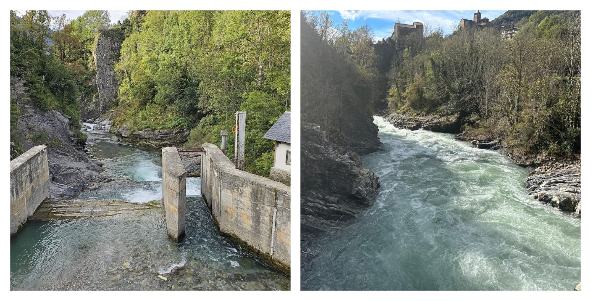 El río Ara se libra del hormigón en Torla