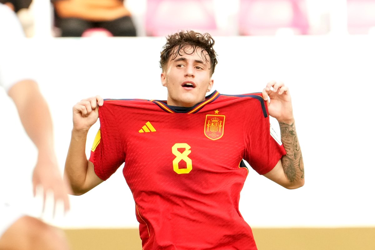 El aragonés Roberto Martín marca en el 2-2 de España en el Mundial sub-17