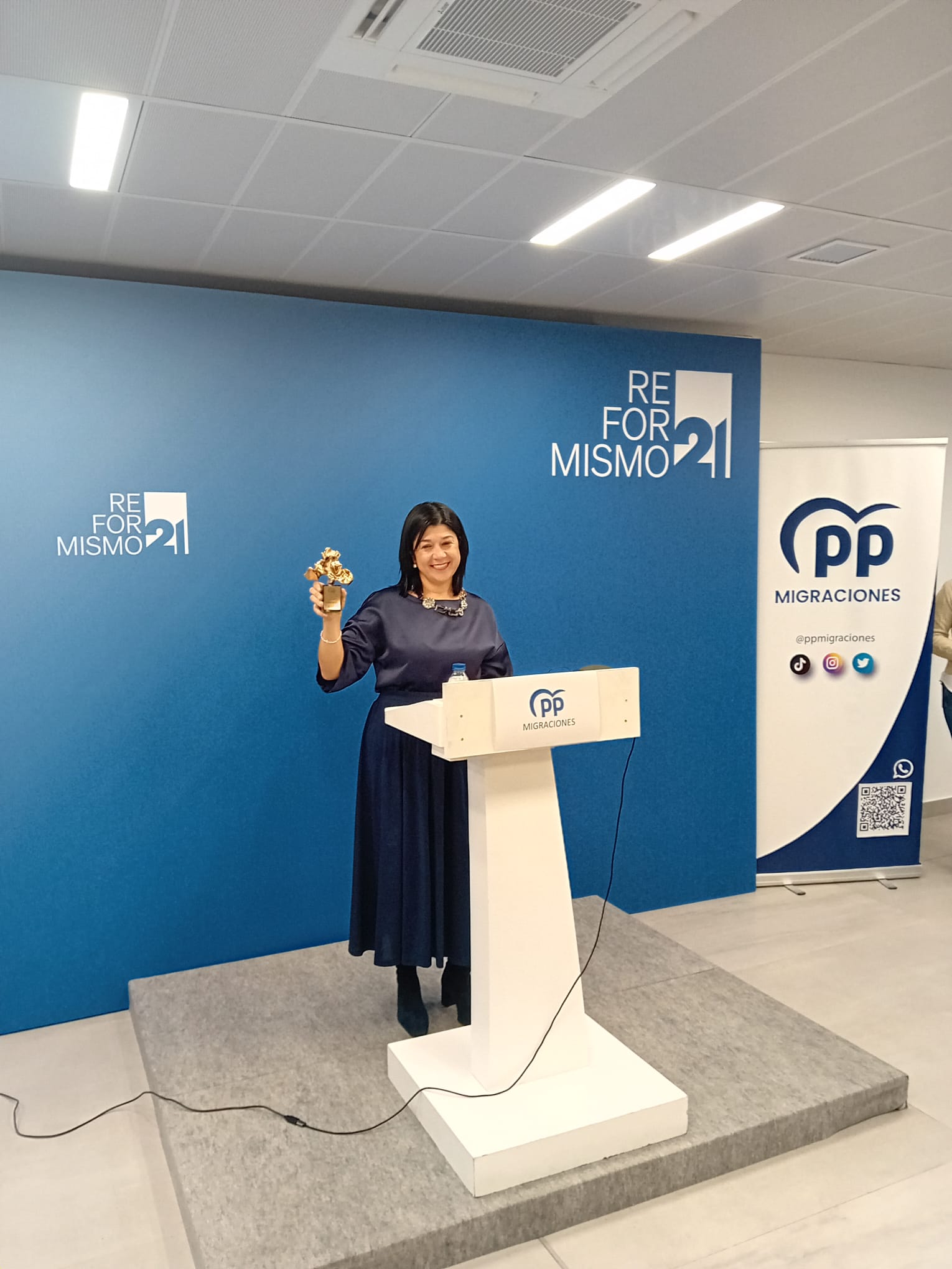 El PP a nivel nacional reconoce la labor de la concejal bilbilitana ...