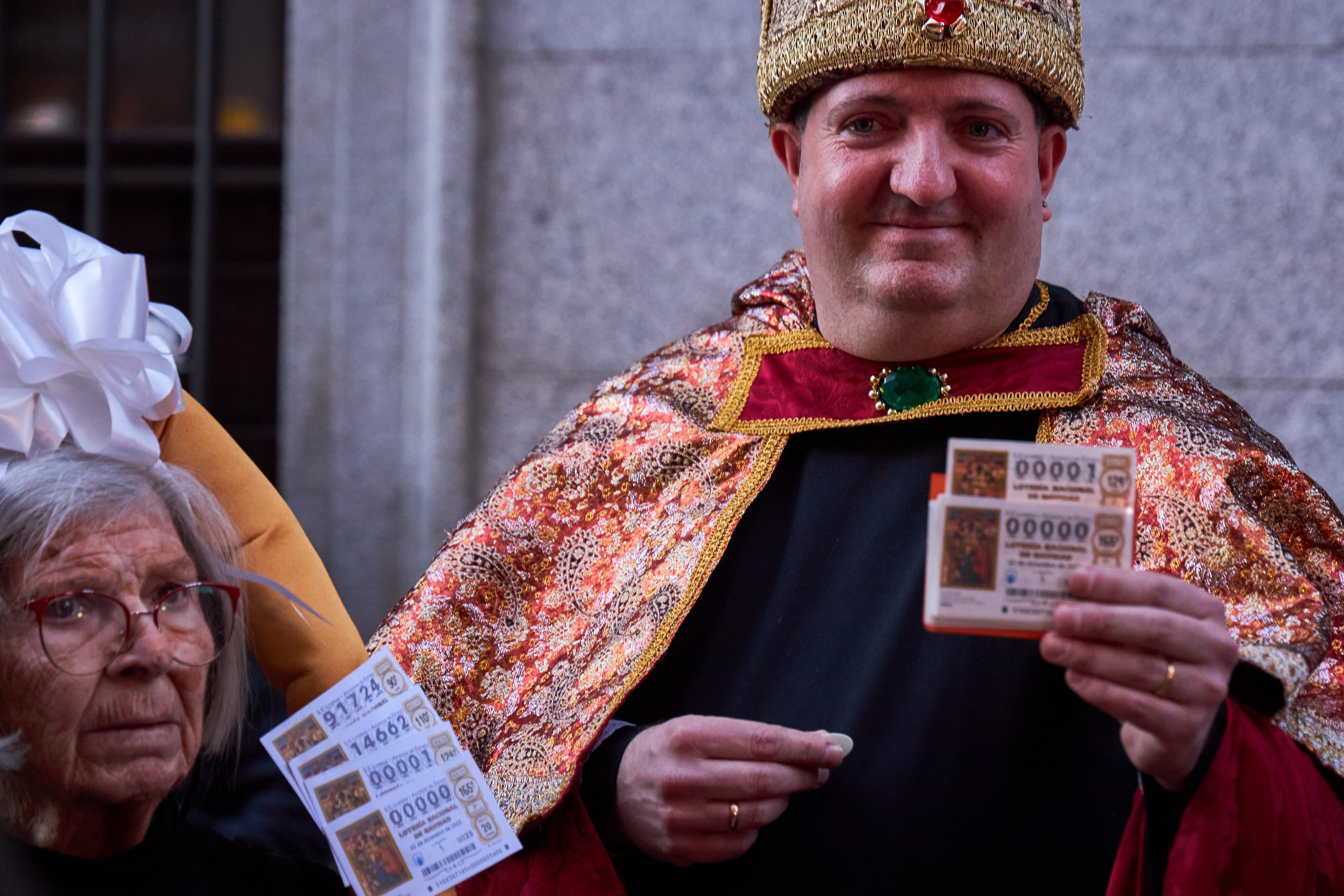 Las mejores fotos de la Lotería de Navidad 2023 en España | Imágenes