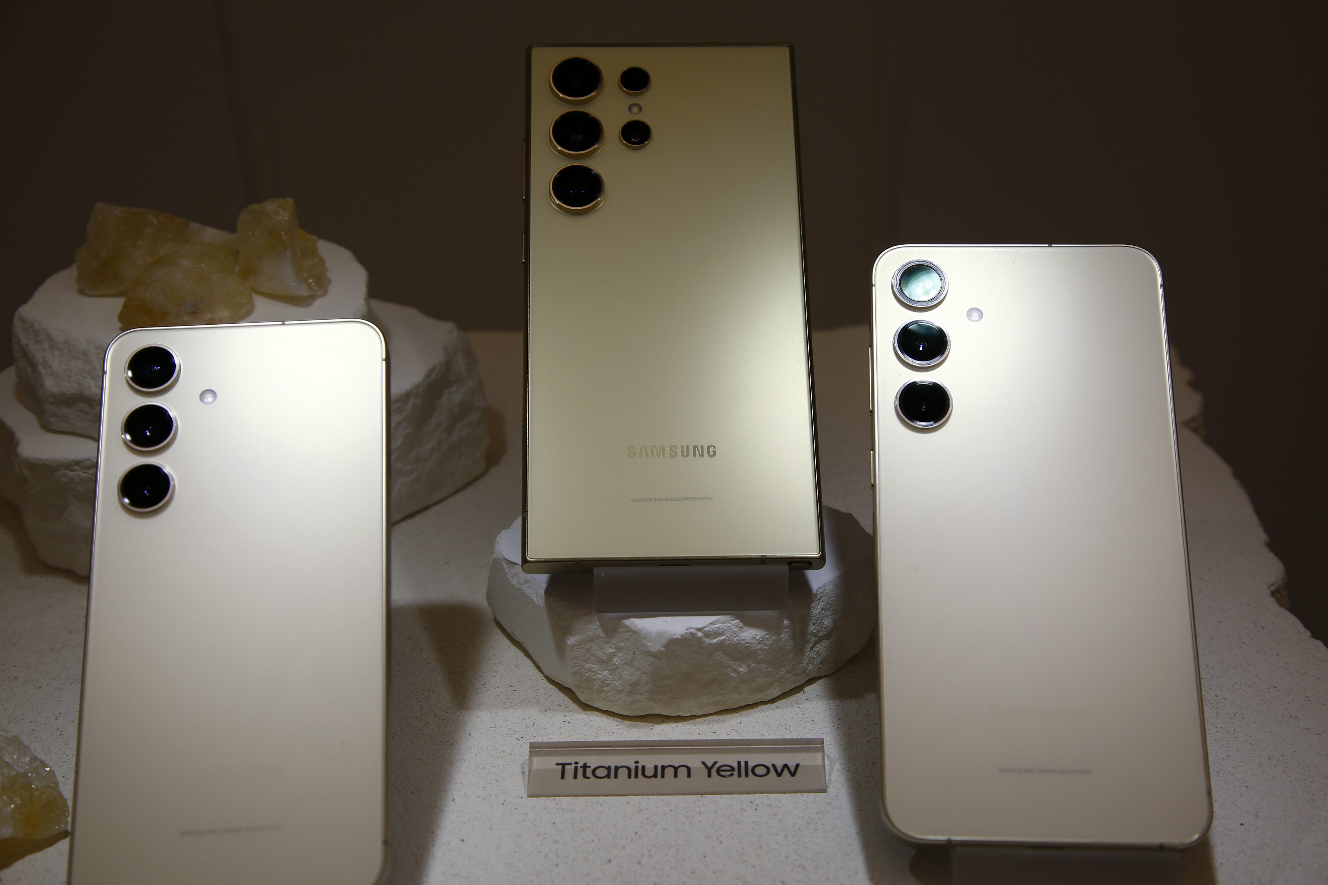 Fotos de los nuevos teléfonos S24 de Samsung | Imágenes