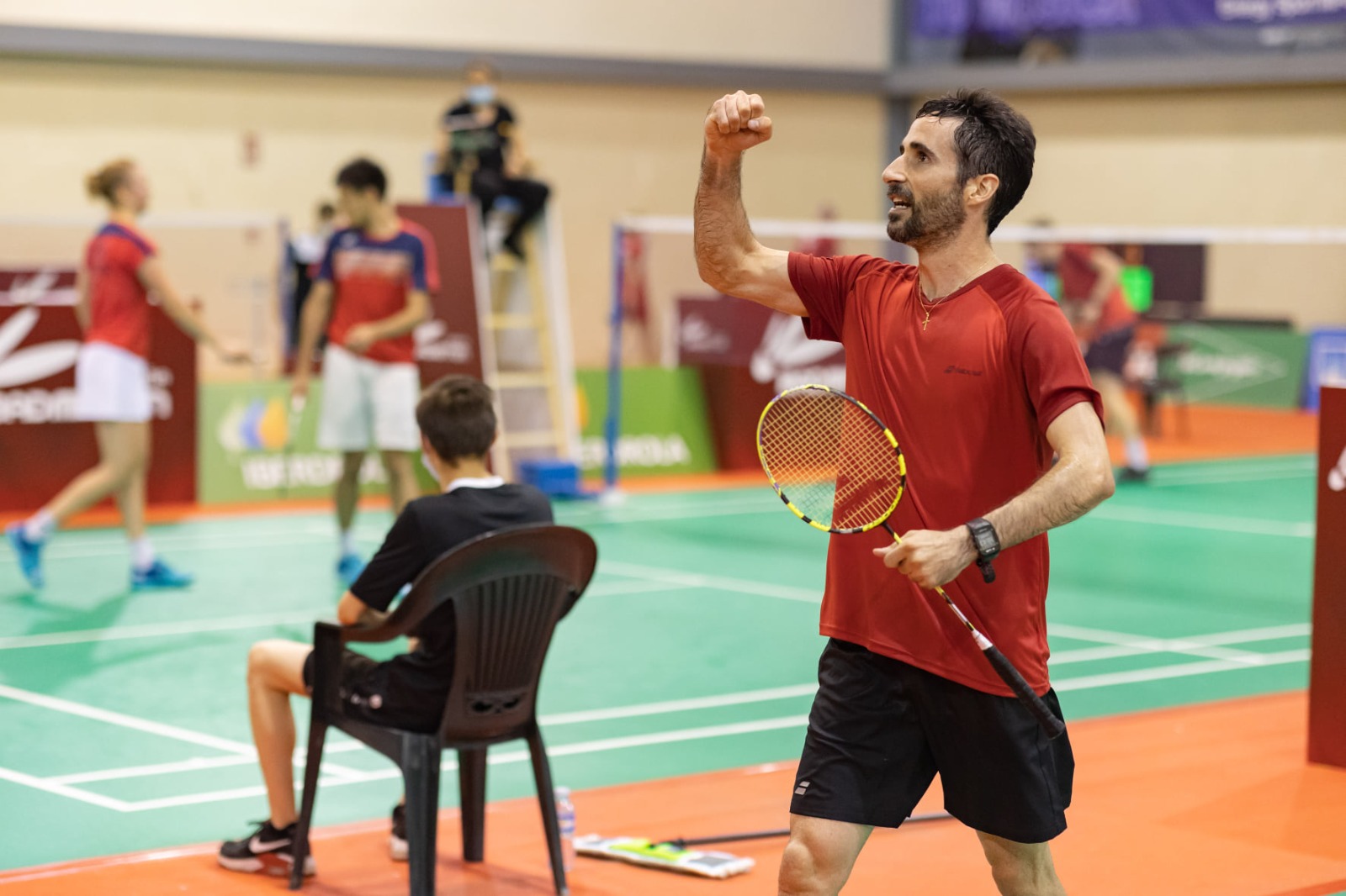 El aragonés Pablo Abián gana el Abierto de Suecia de bádminton