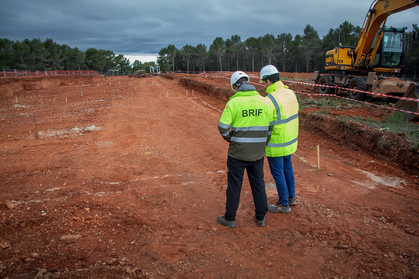 Comienzan las obras de la nueva base que tendrá la BRIF de Daroca para ...