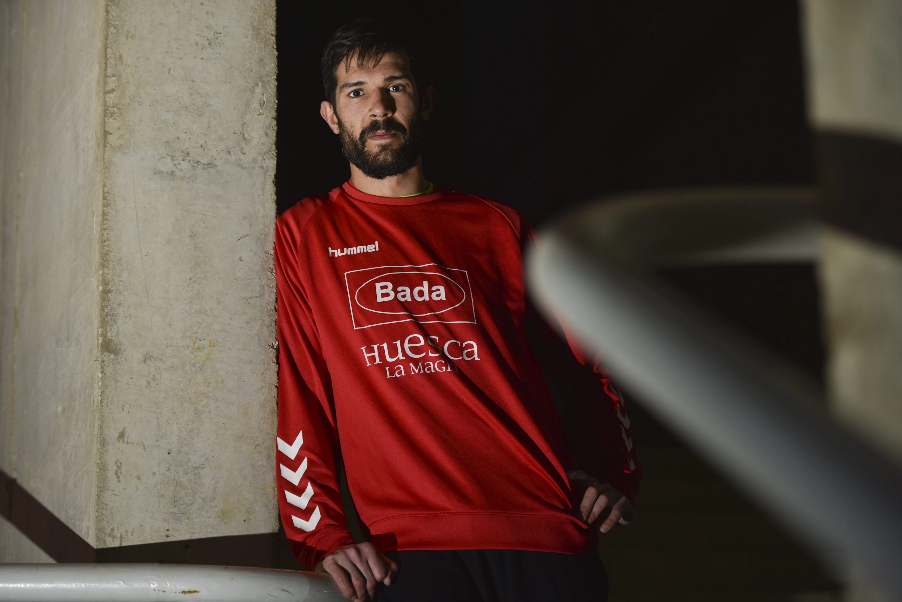 Dani Arguillas, el portero goleador del Bada Huesca