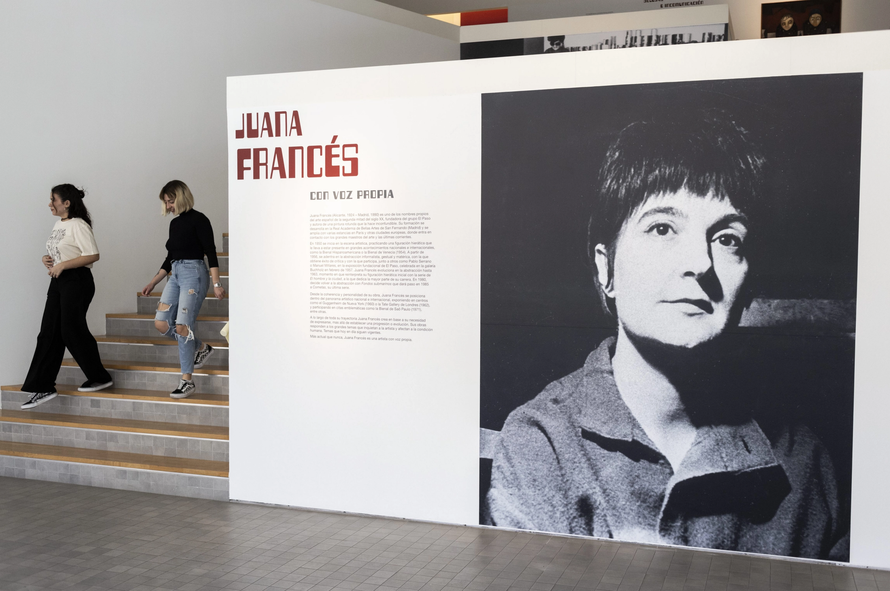 Fotos | Presentación de la exposición de Juana Francés en el Museo ...