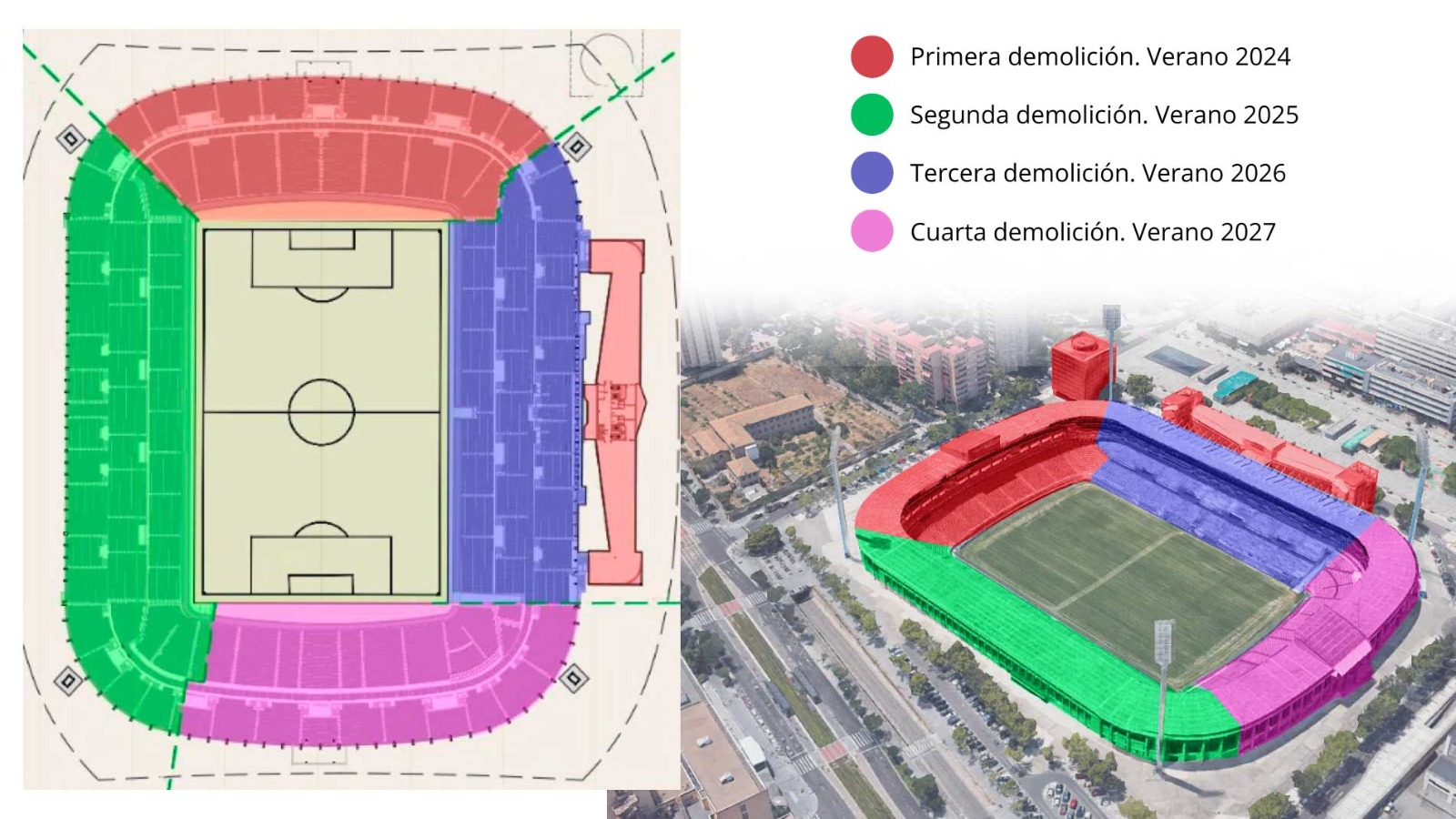 Así será la nueva Romareda