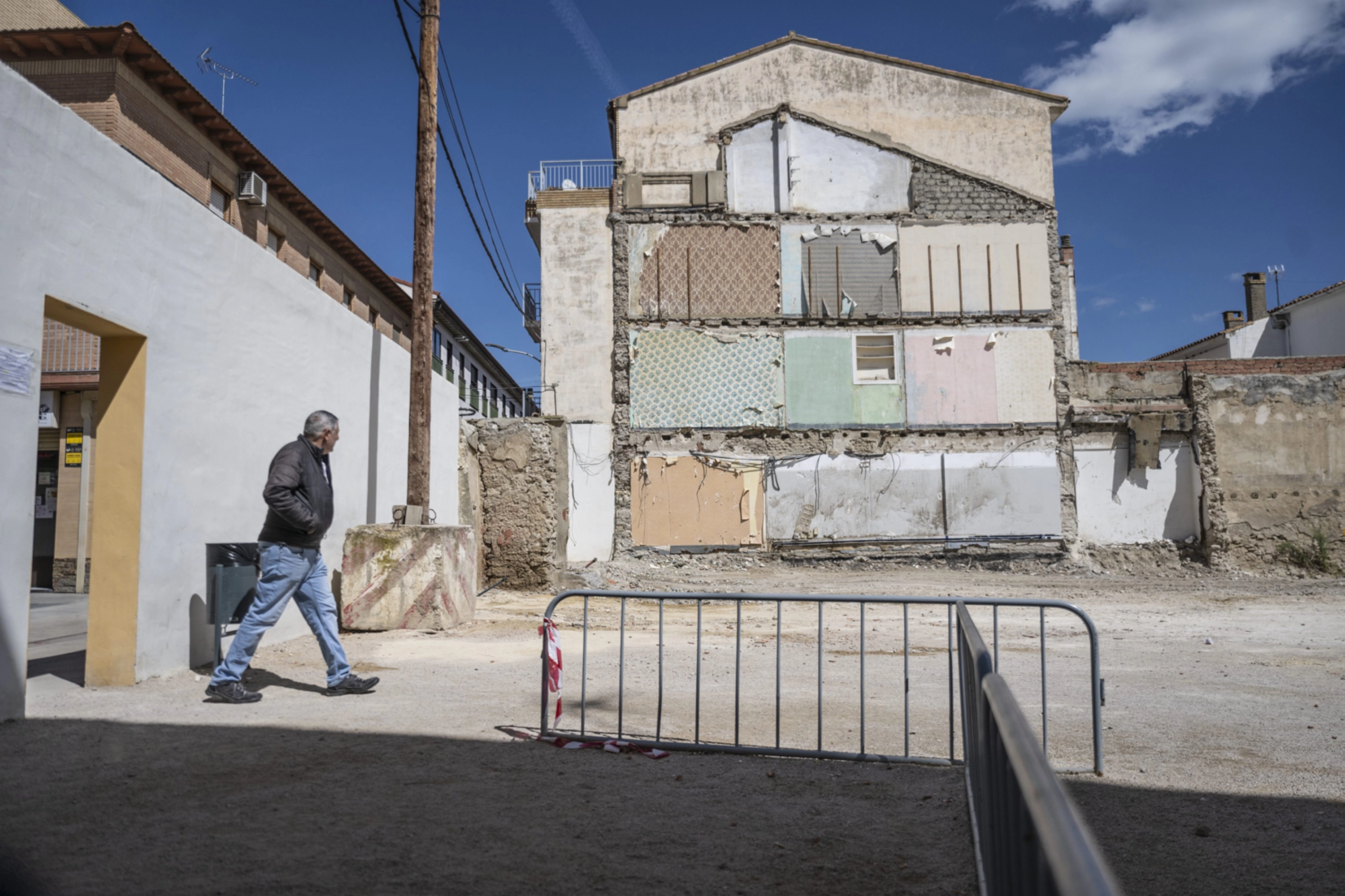 Derriban en Zuera la casa que el oceanógrafo Odón de Buen se construyó en los años 20