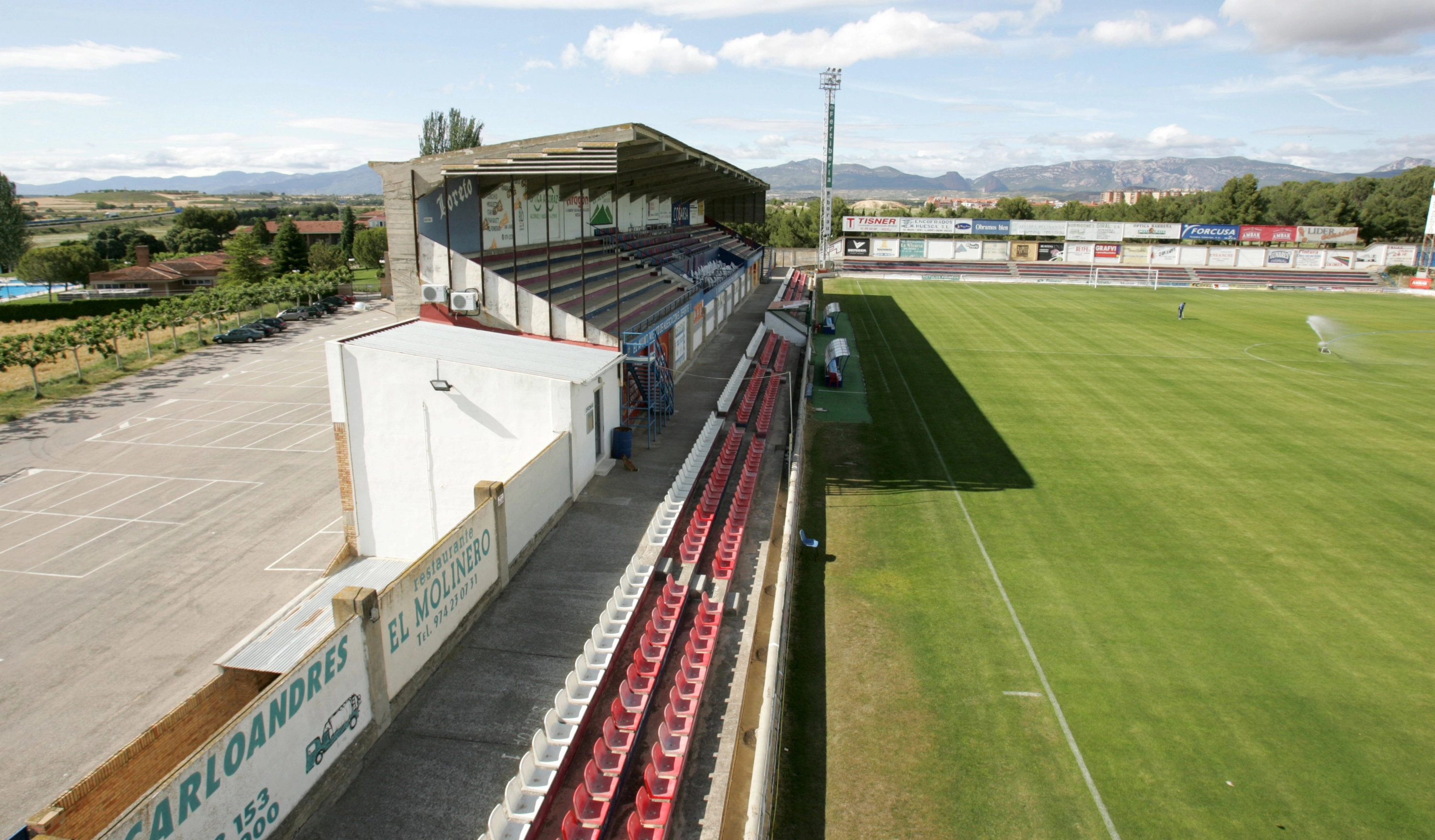 Fotos históricas del estadio de El Alcoraz de Huesca | Imágenes