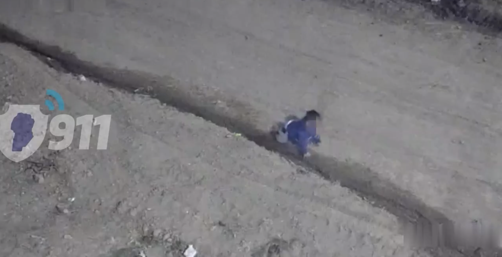 Susto en Argentina: encuentran gateando a un bebé solo durante la noche