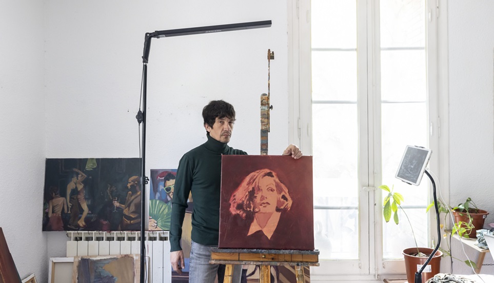 Víctor Pastor radiografía a Bunbury en su muestra pictórica 'Un zarpazo ...