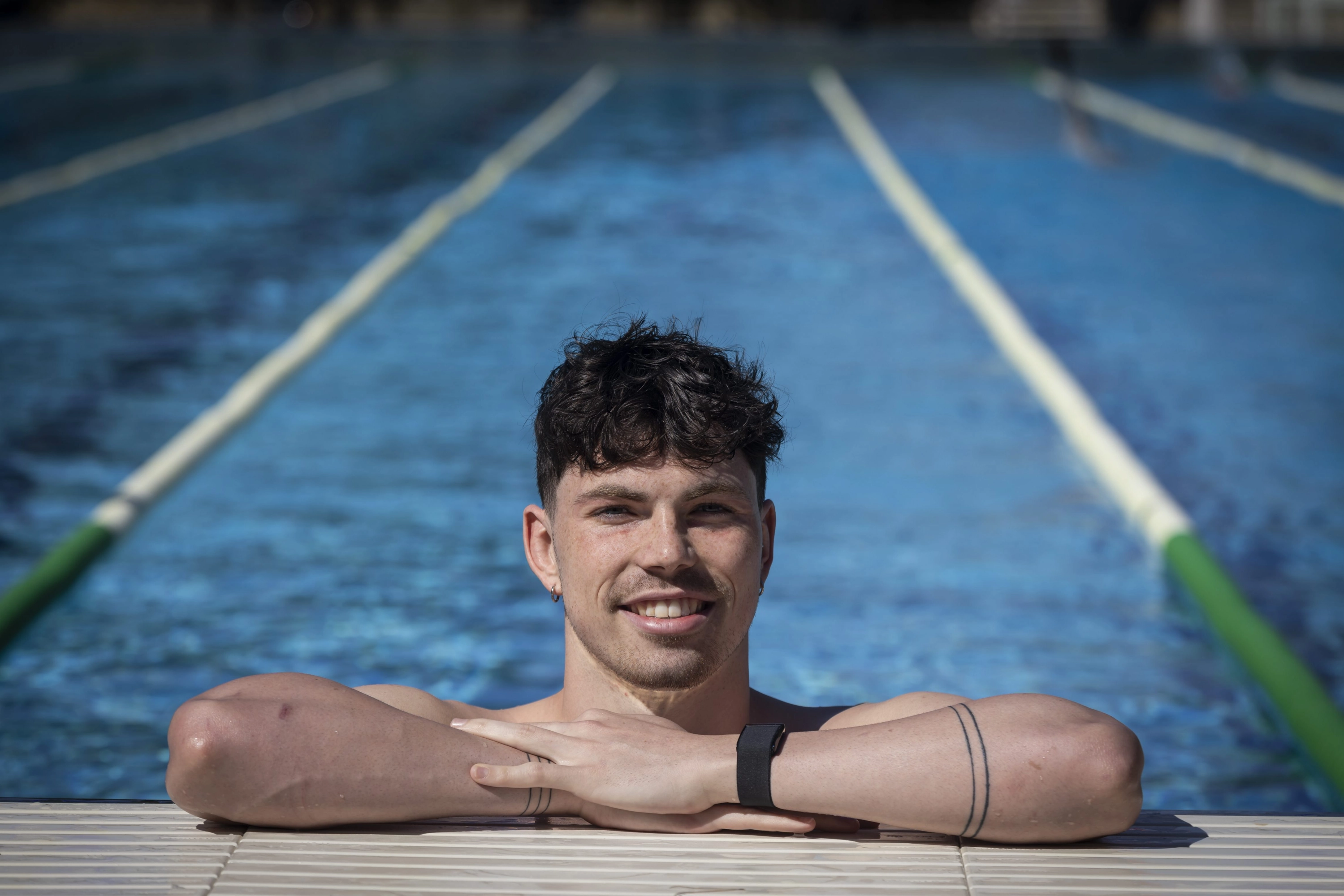 ¿Quién es Luis Domínguez, el nadador aragonés que participa en los ...