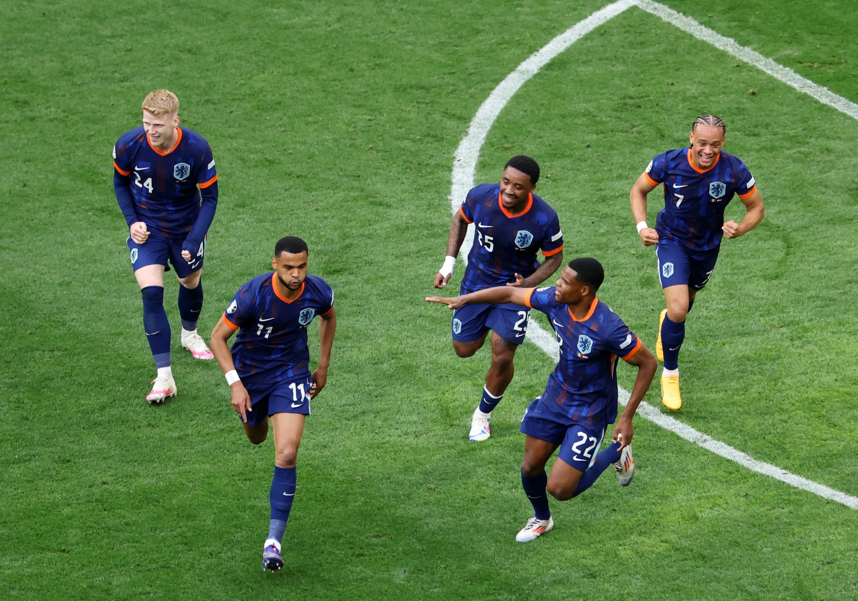 Países Bajos se divierte ante Rumanía y ya está en cuartos de final de ...