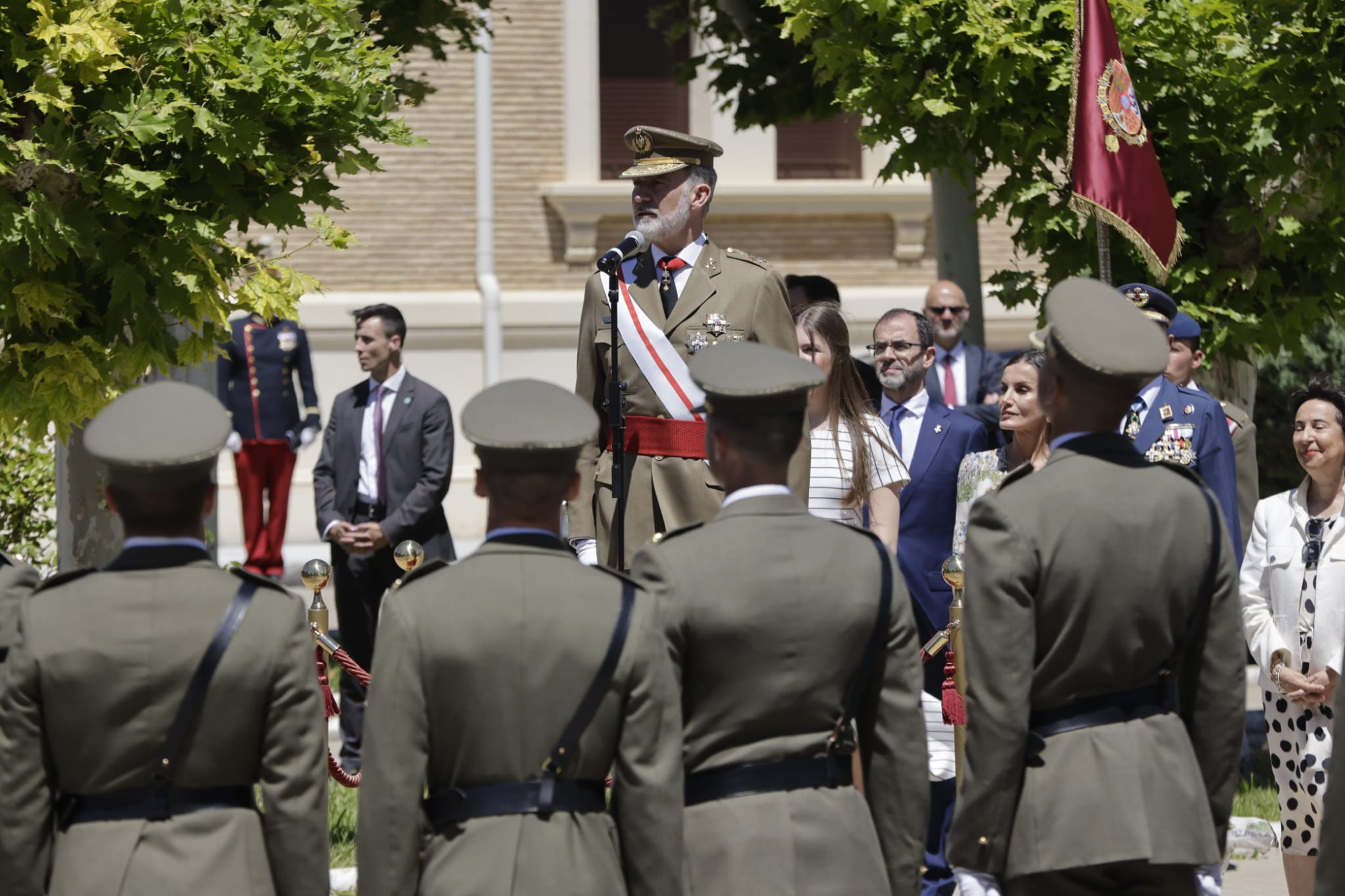 Fotos | Acto de entrega de despachos de la princesa Leonor en Zaragoza | Imágenes