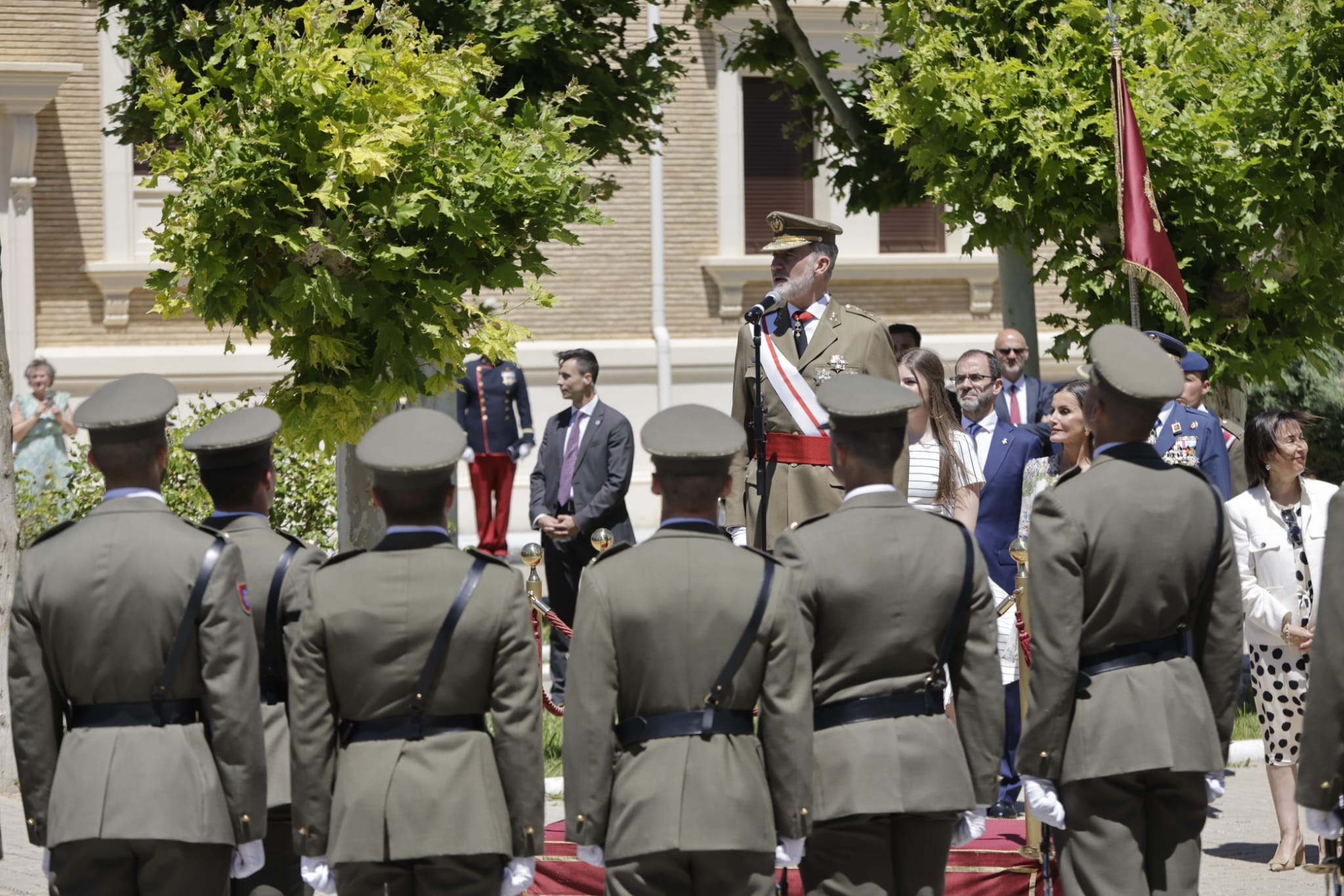Fotos | Acto de entrega de despachos de la princesa Leonor en Zaragoza | Imágenes