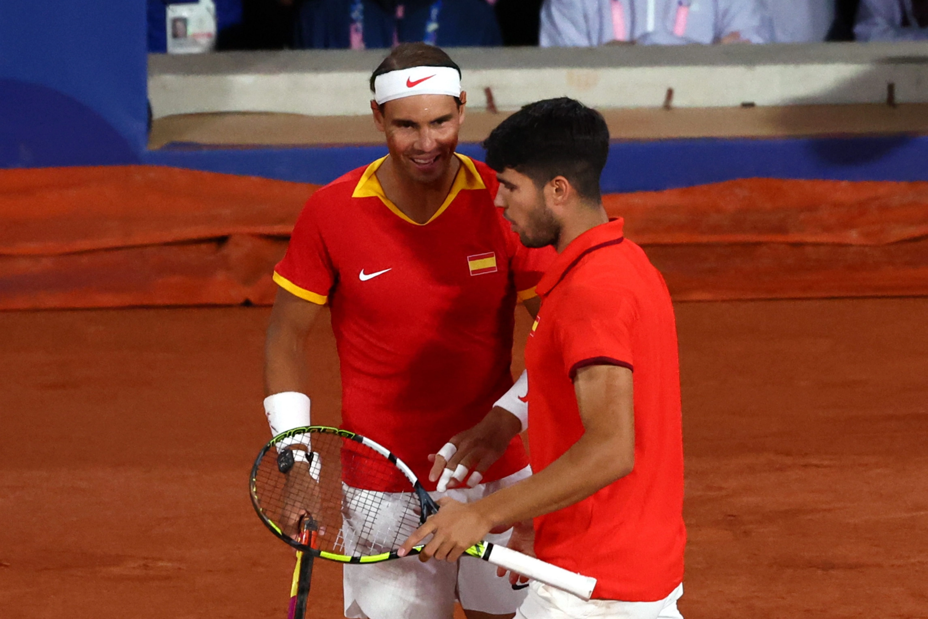 Fotos | Rafa Nadal y Carlos Alcaraz, en el torneo de dobles de tenis de ...