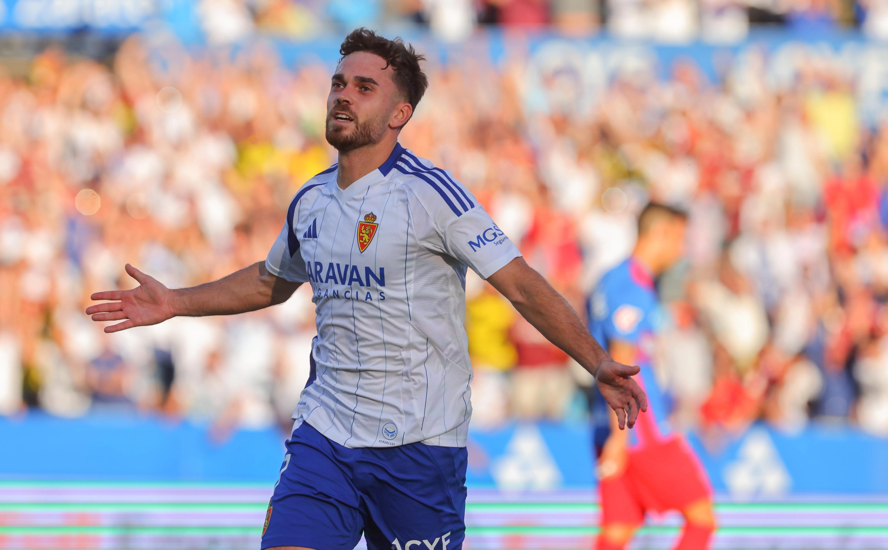 ¿A quién dedica Mario Soberón sus goles en el Real Zaragoza?