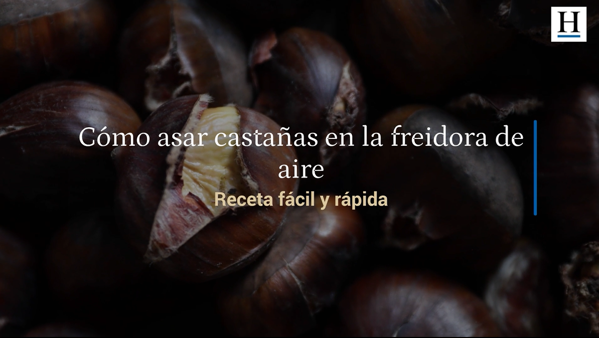 Cómo asar castañas en la freidora de aire: la receta más fácil y rápida