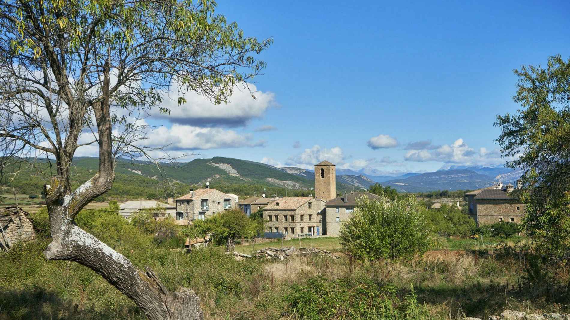 El pueblo pequeño de Huesca con 36 habitantes para perderse entre ...