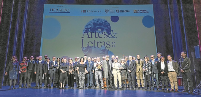 La décima gala de los premios Artes & Letras, una fiesta de emociones ...