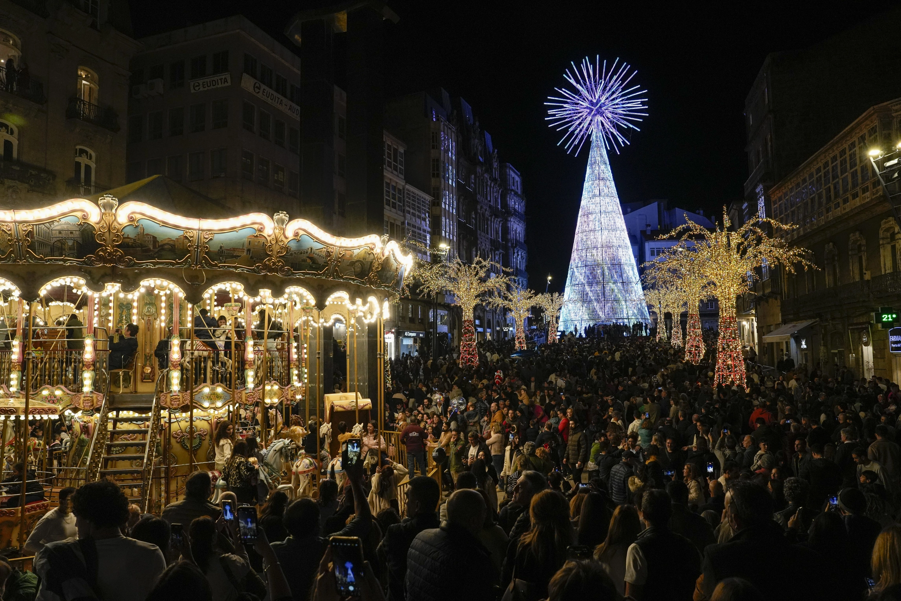 La Navidad ya luce en Vigo