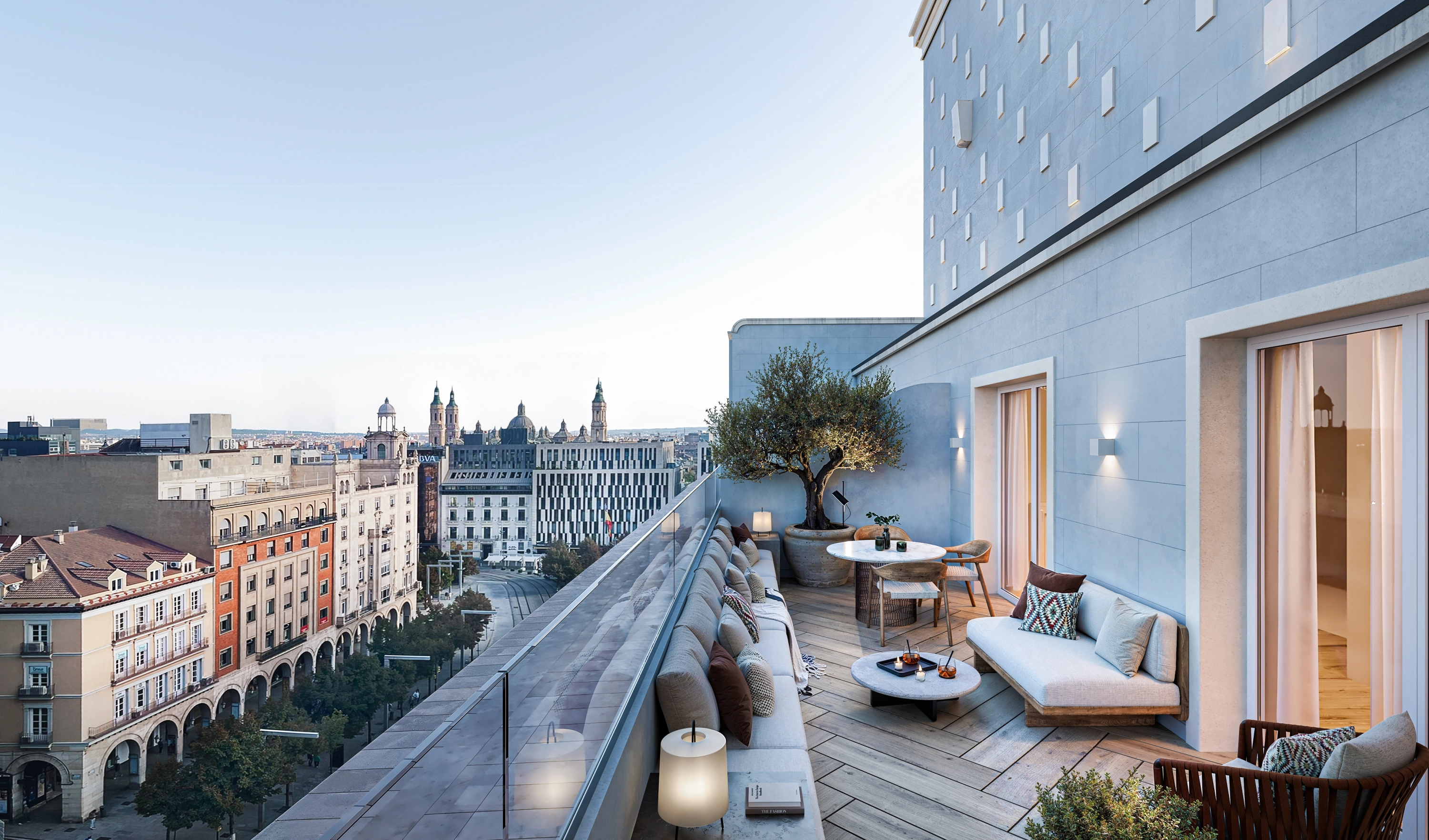 Las últimas plantas de un icónico edificio de Independencia en Zaragoza serán reformadas para ...