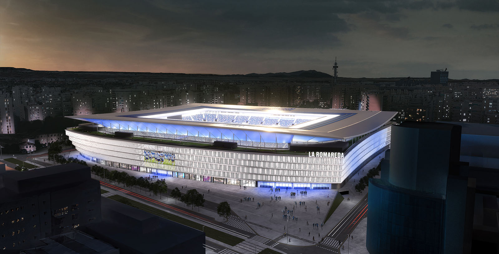 Imágenes de la nueva Romareda: así será el estadio del Real Zaragoza