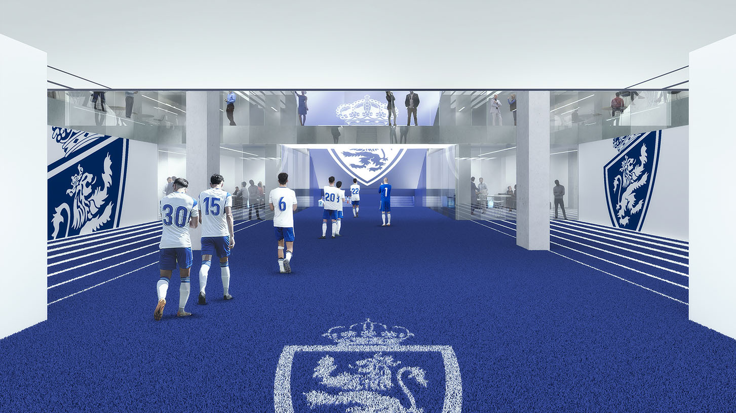 Fotos del exterior y el interior de la nueva Romareda en Zaragoza ...