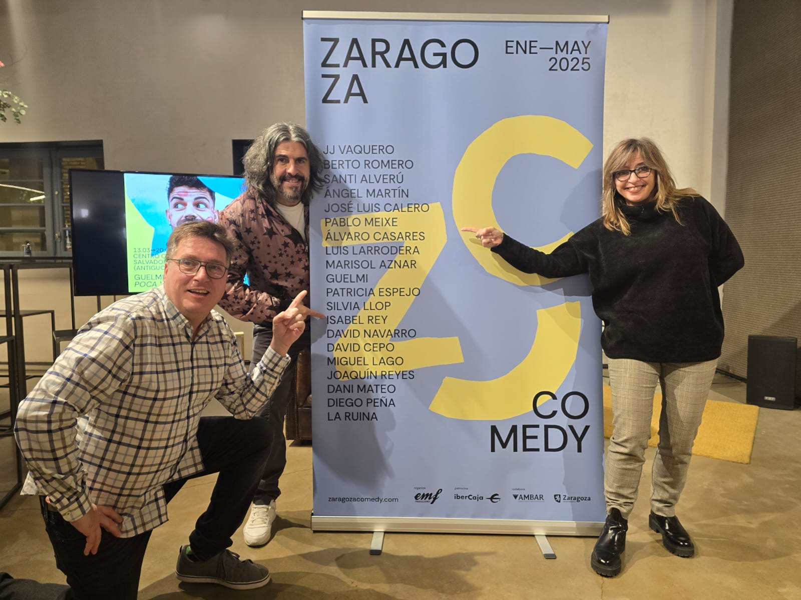 Zaragoza Comedy 2025 trae a Berto, Marisol Aznar, JJ Vaquero, Joaquín Reyes y Dani Mateo