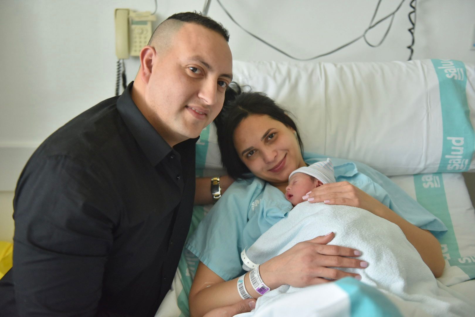 El primer bebé del año 2025 en Huesca es una niña nacida en el Hospital de Barbastro