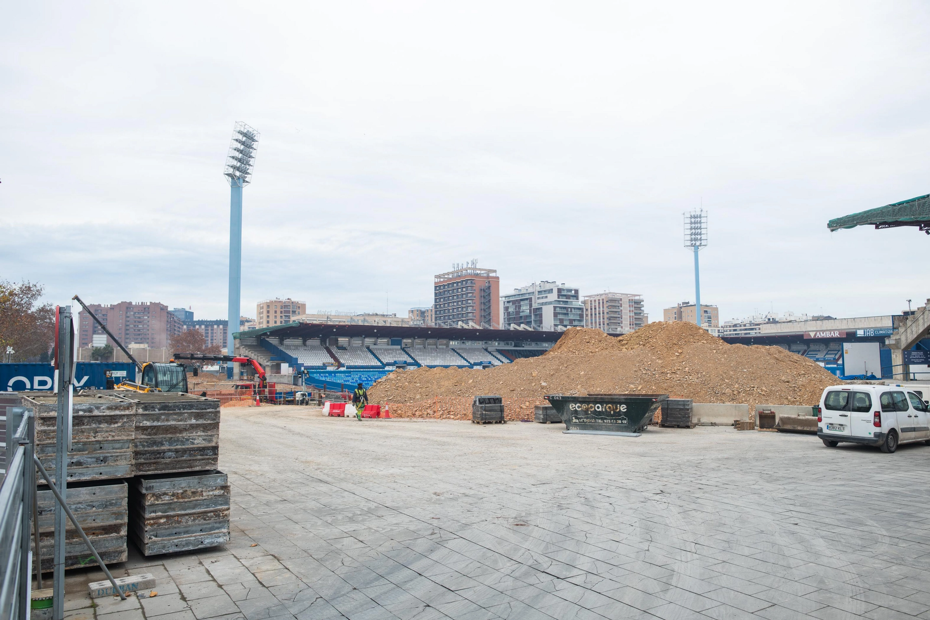 Así está la 'vieja' Romareda del Real Zaragoza seis meses después del ...