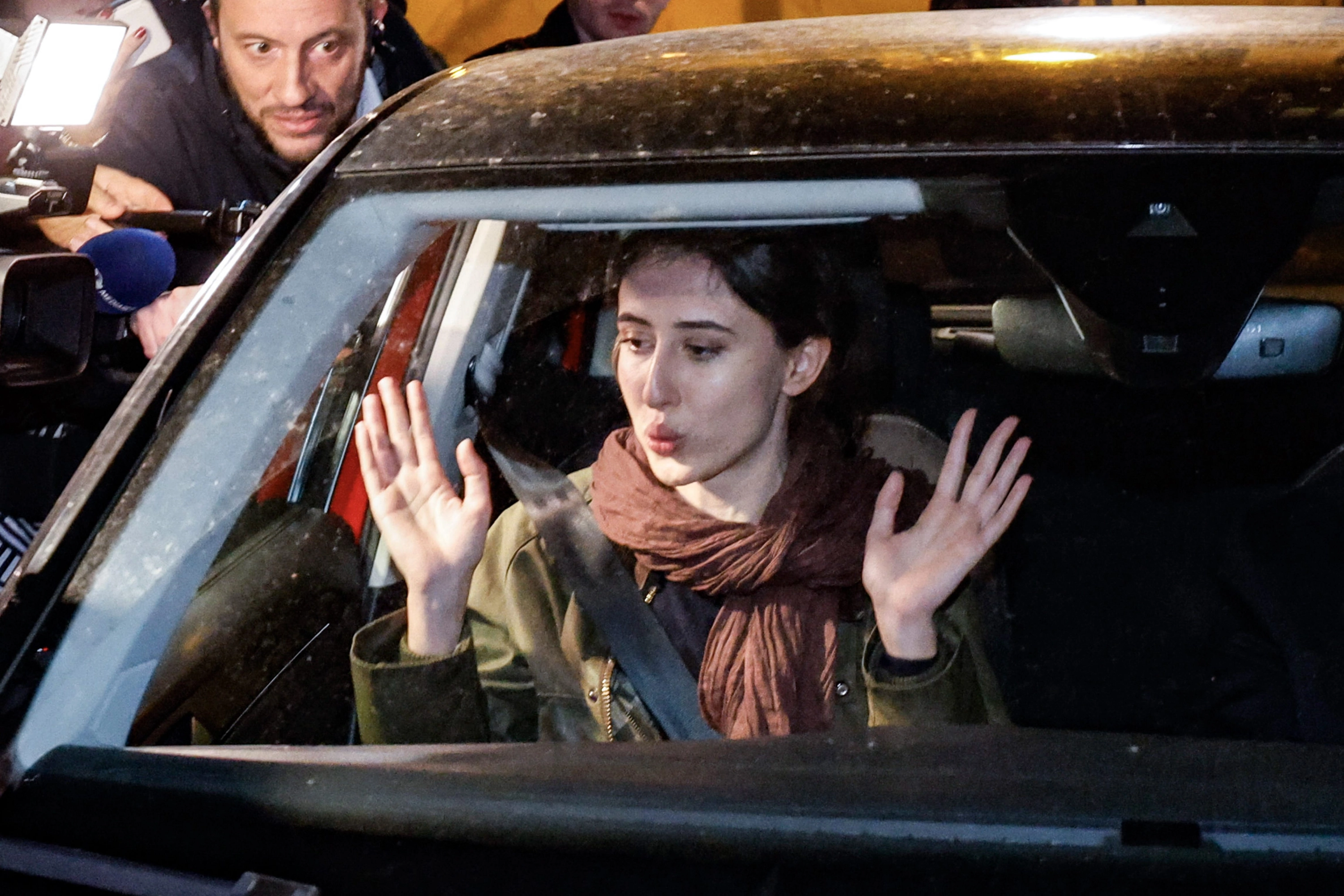 Fotos | La periodista italiana Cecilia Sala llega a Roma, liberada tras ...