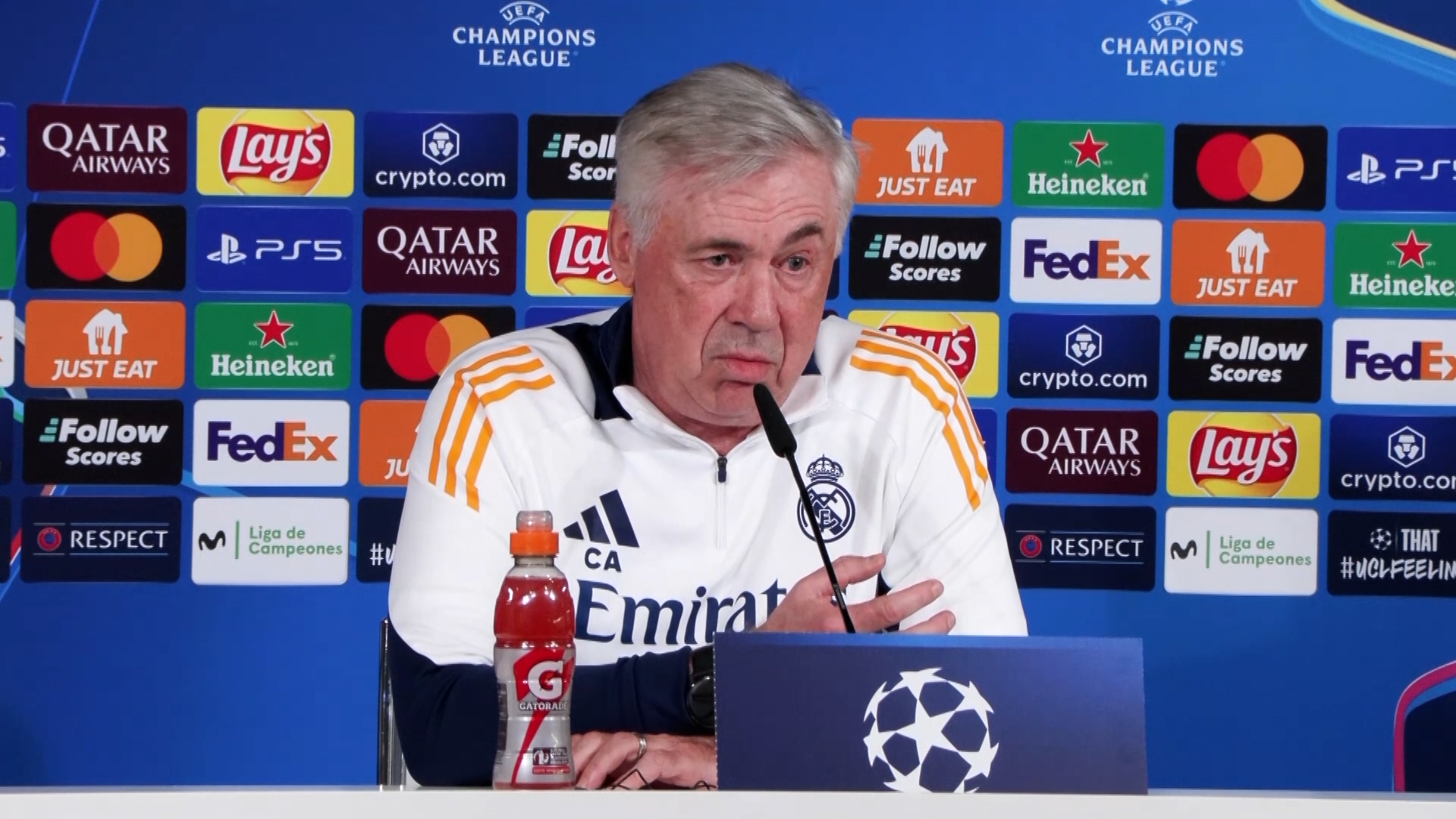 Vídeo | Carlo Ancelotti: "Nunca decidiré yo mi fecha de salida del Real Madrid"