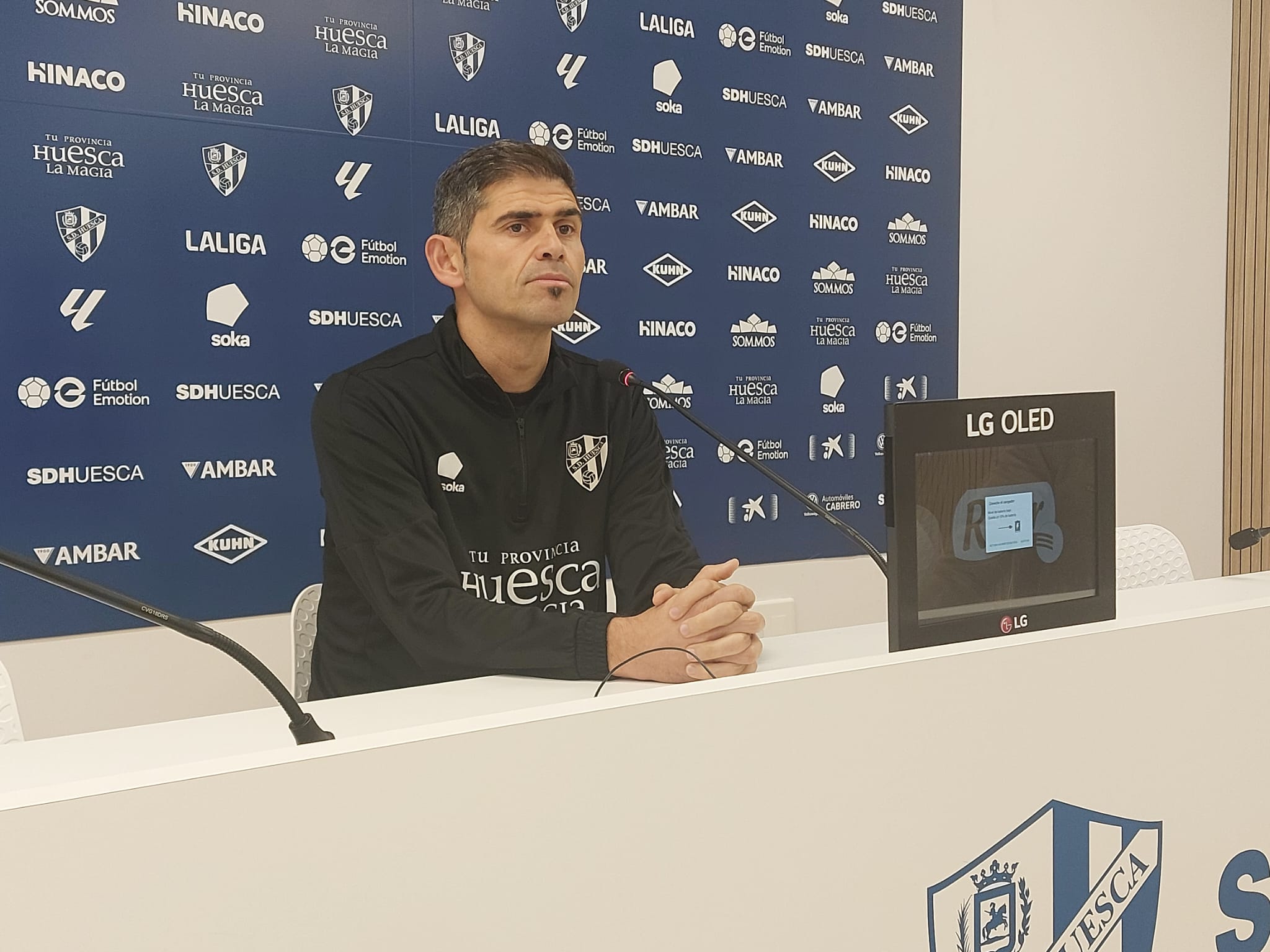 Antonio Hidalgo, técnico de la SD Huesca: "Estamos dando motivos para que la gente venga a El ...