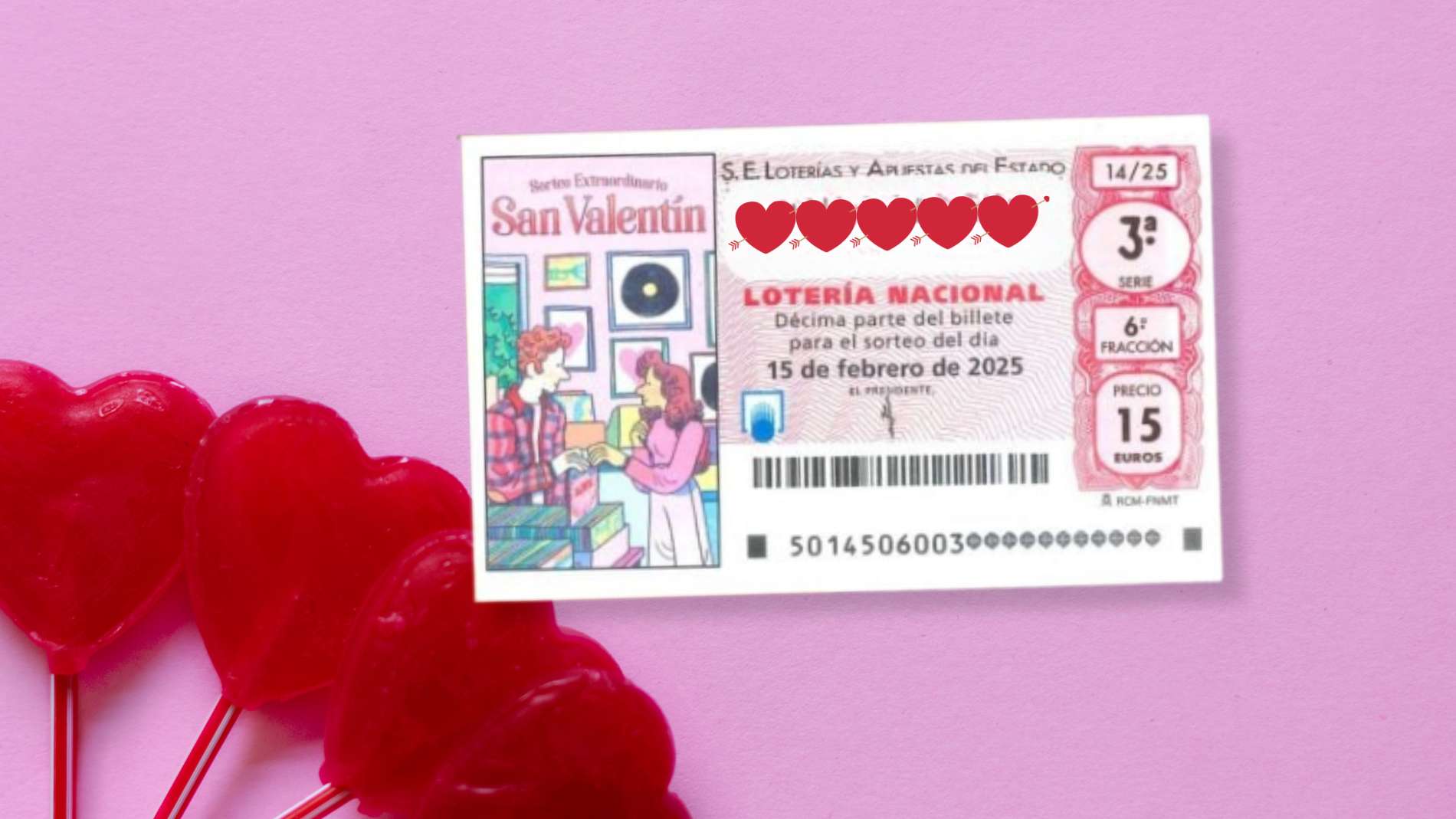 Dónde ha tocado el Sorteo Extraordinario de San Valentín 2025 de ...