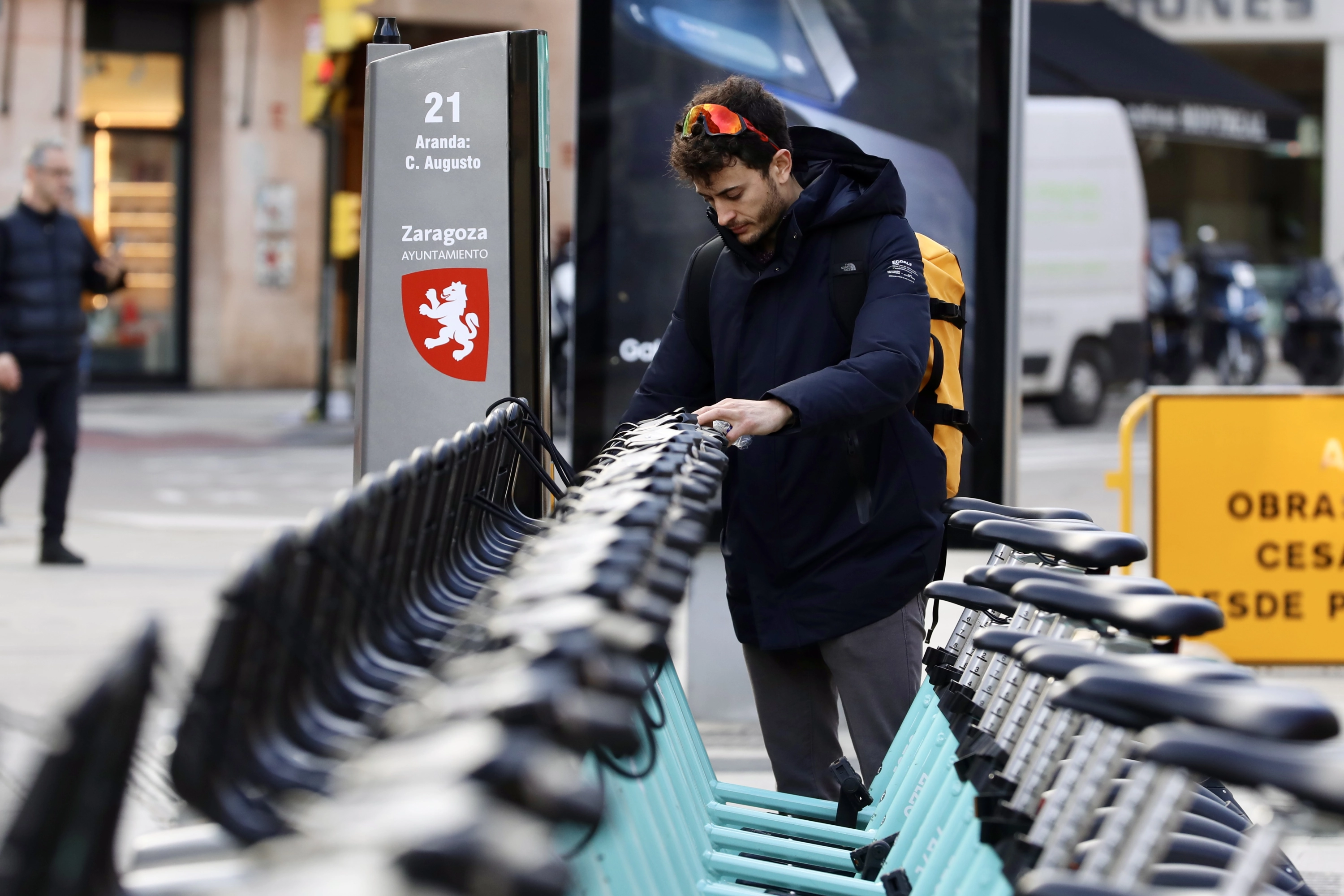 Dónde están las estaciones Bizi en Zaragoza: mapa del Actur a Delicias