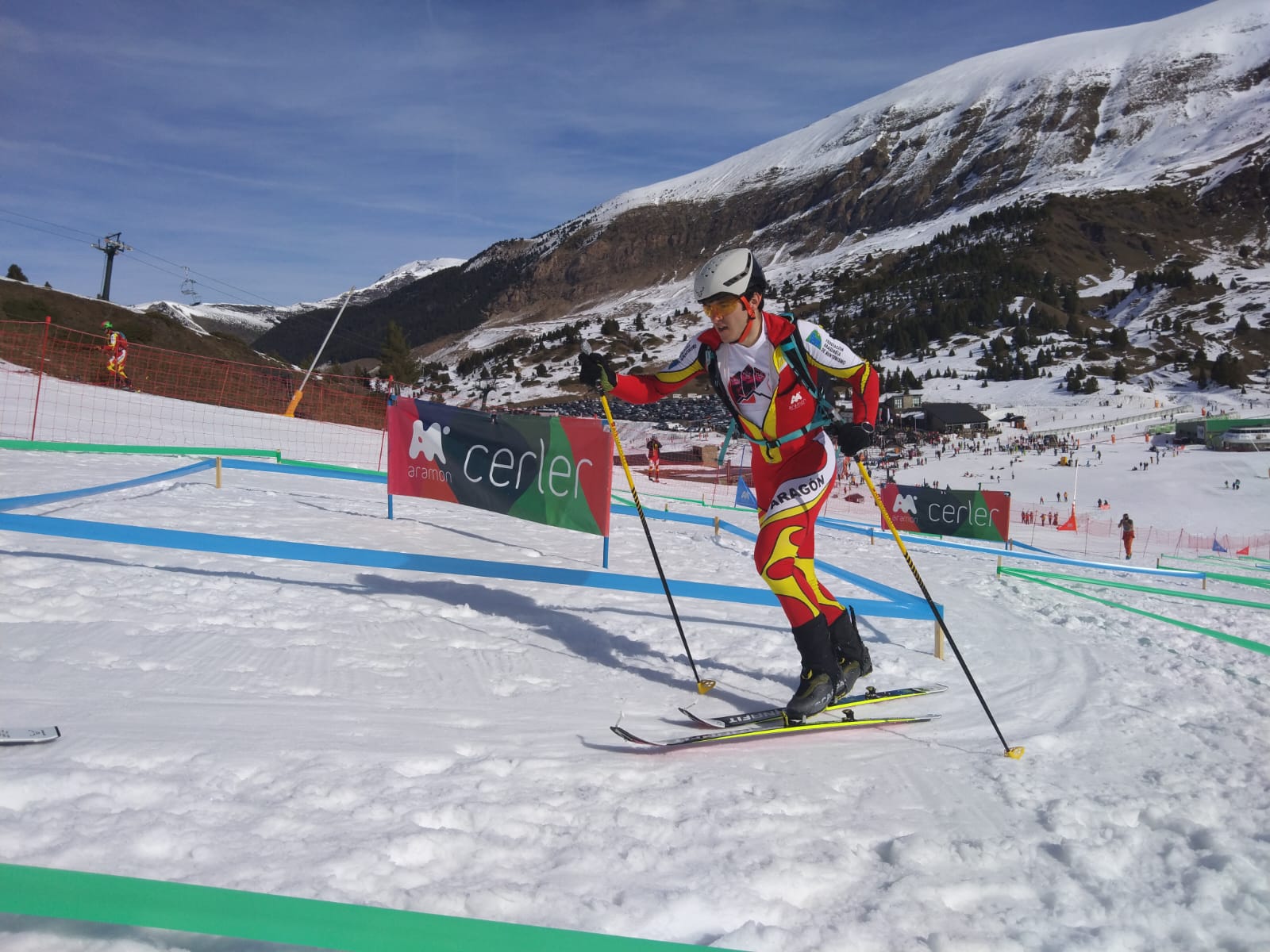 Cerler, escenario del primer Campeonato de Aragón de skimo sprint