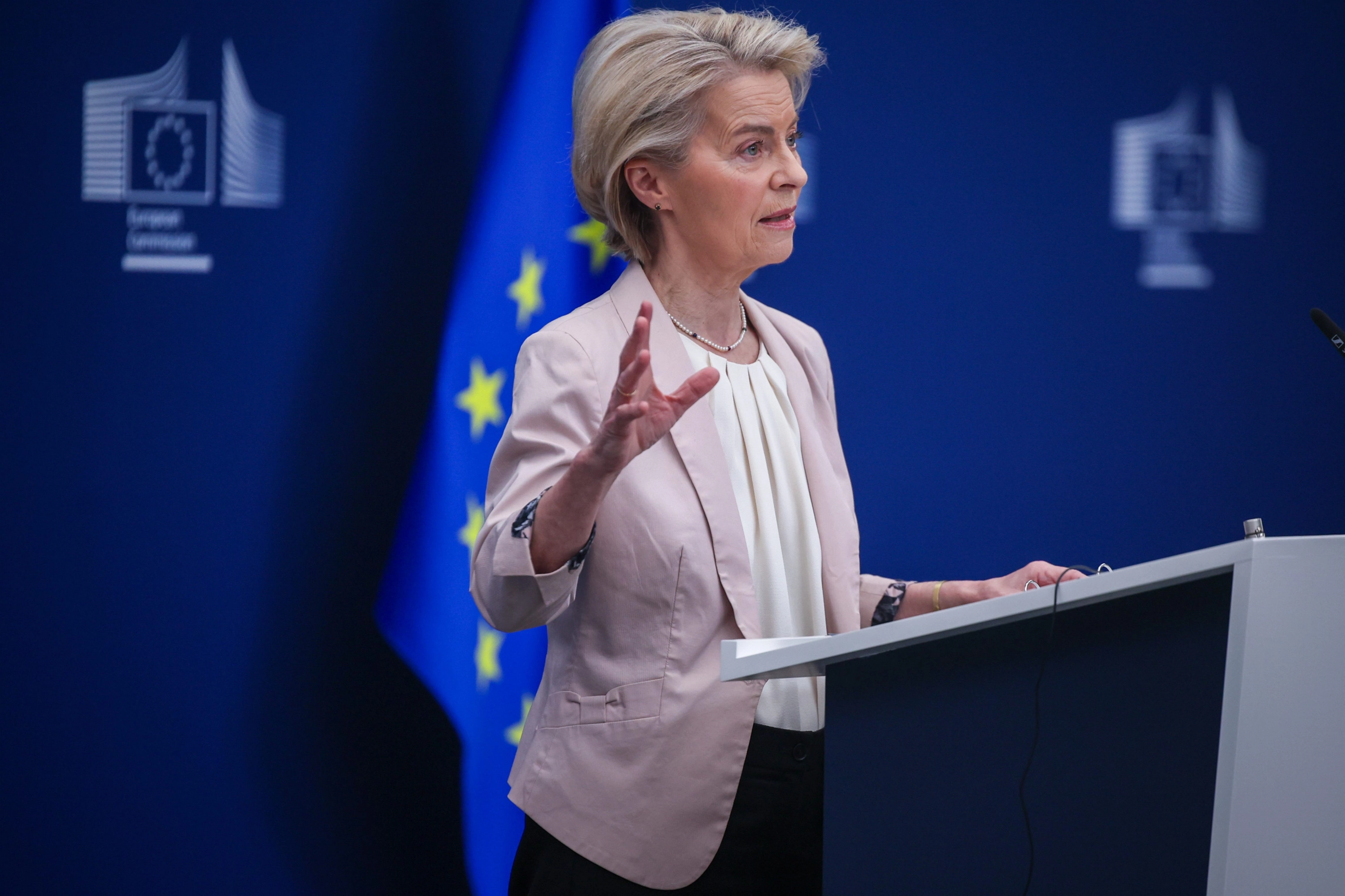 Von der Leyen propone movilizar "cerca de 800.000 millones" para 'Rearmar Europa'