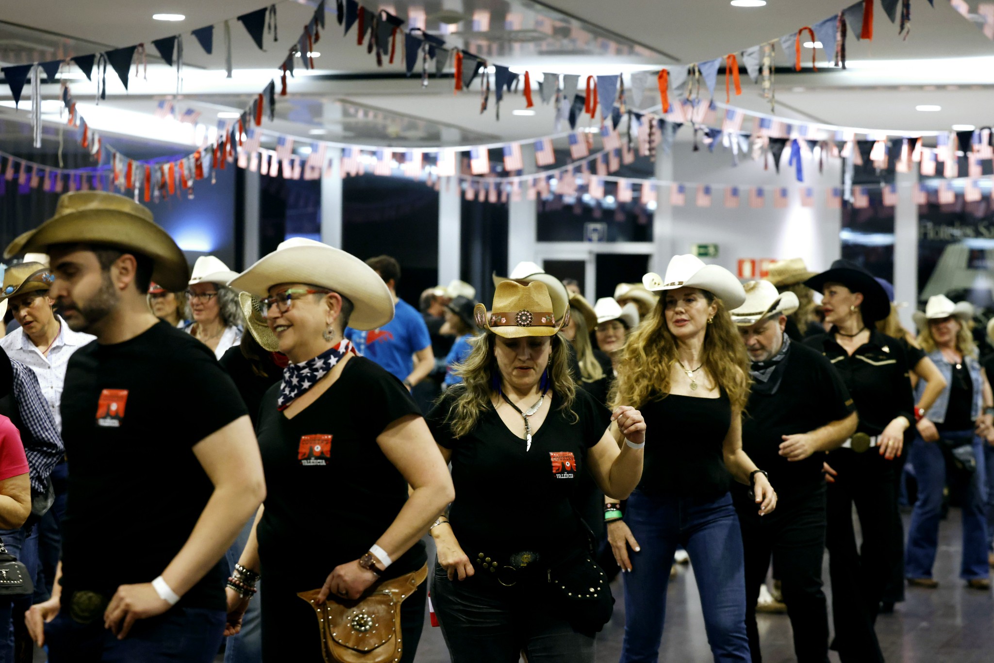 El baile country pisa con fuerza en Zaragoza