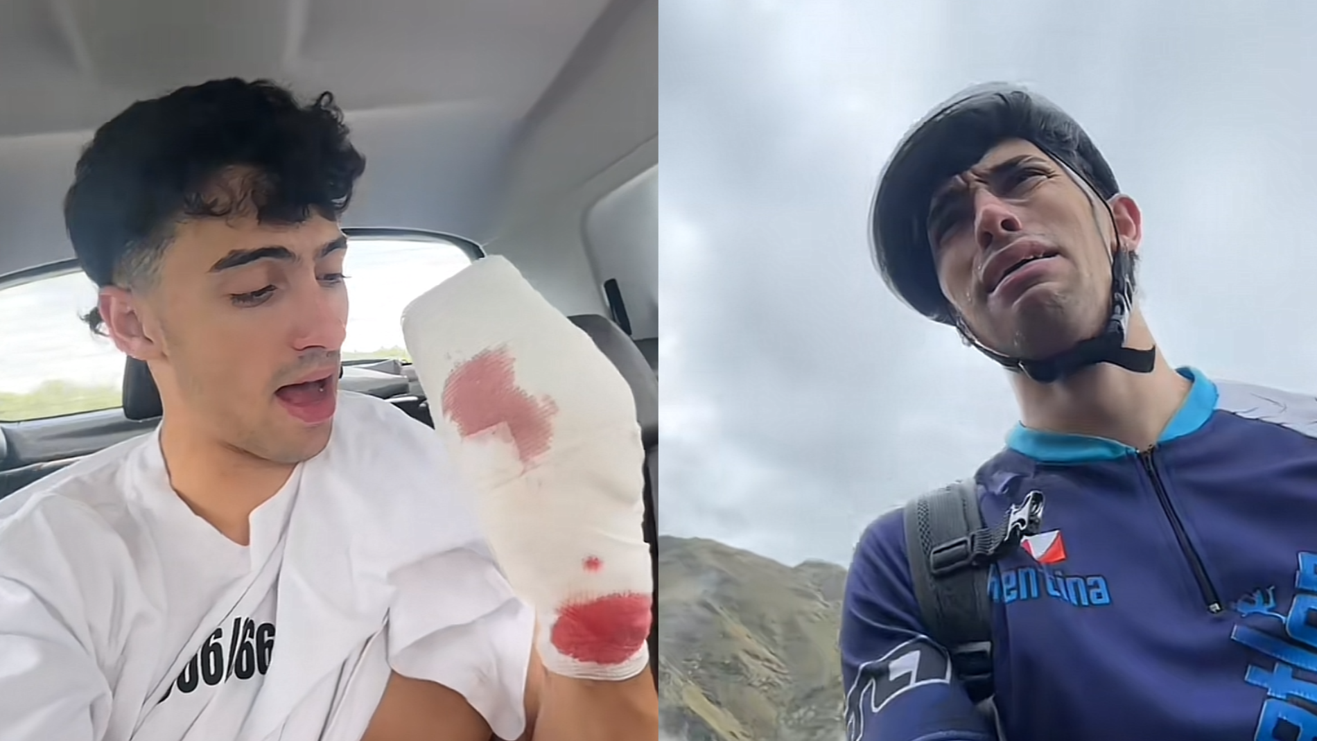 El 'influencer' Gero Arias pierde dos dedos tras caer desde un acantilado