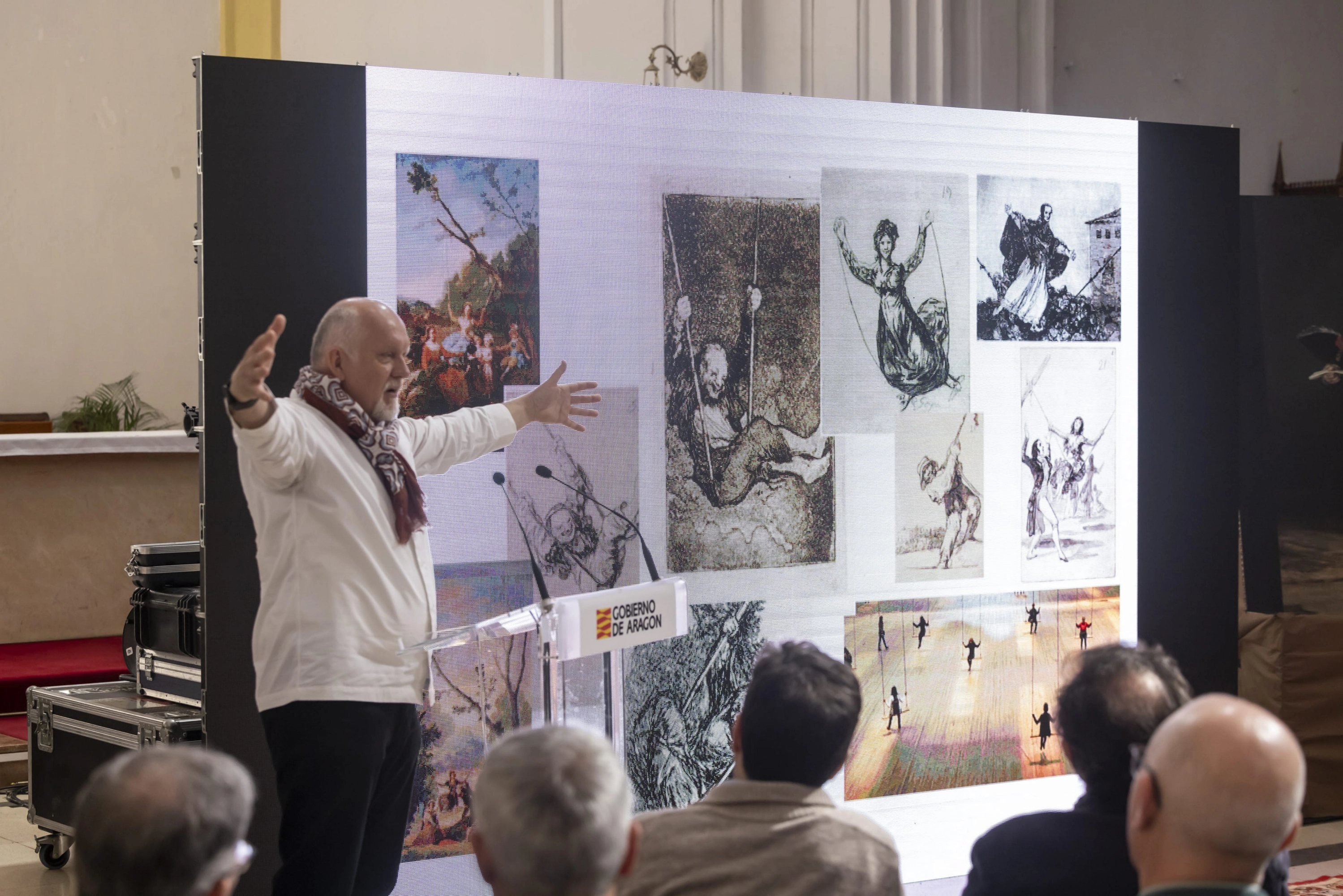 El Centro Goya, que quiere resumir la vida y el cerebro del artista, se ...