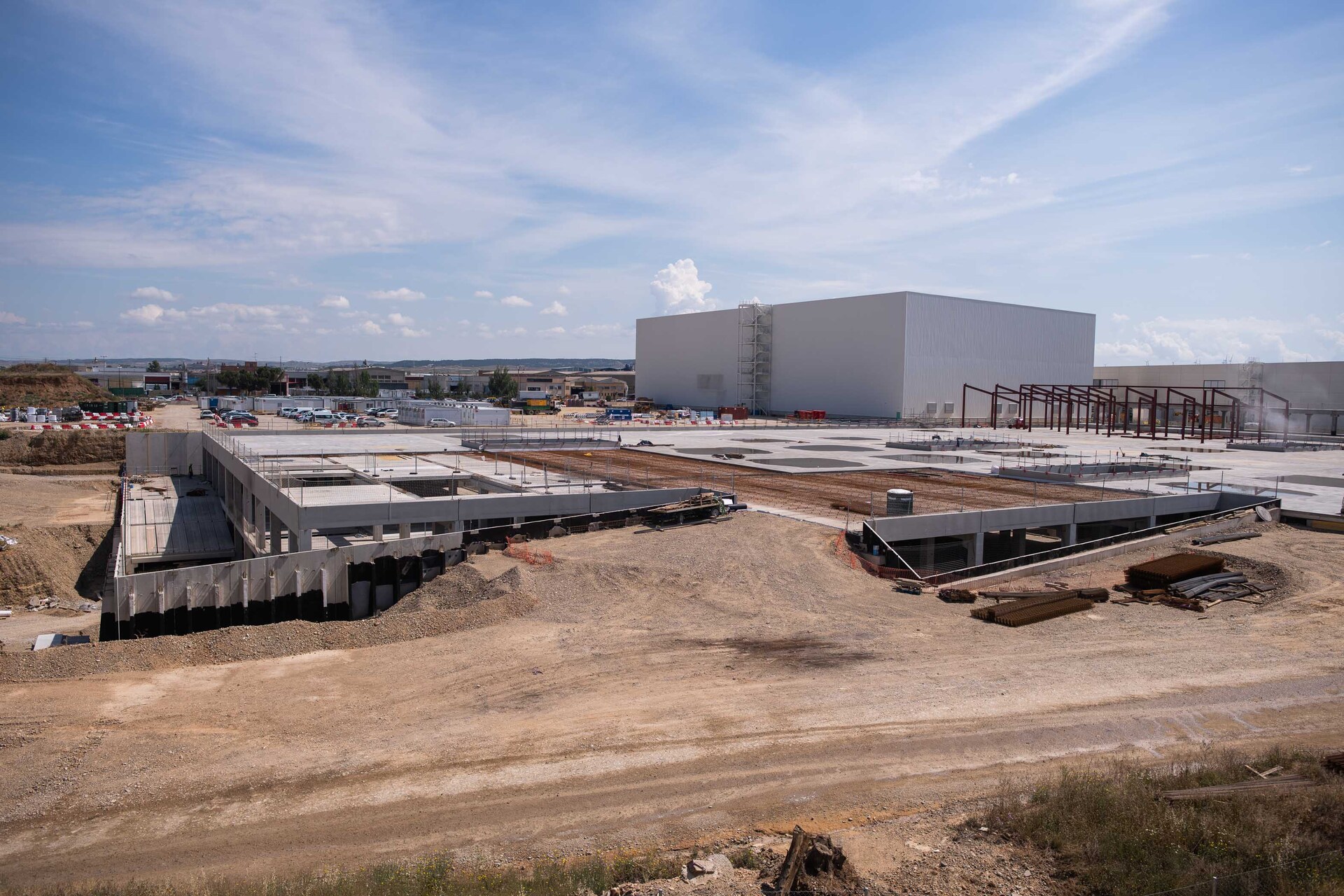 VÍDEO | Vista aérea del macrocentro logístico de Inditex en el polígono ...