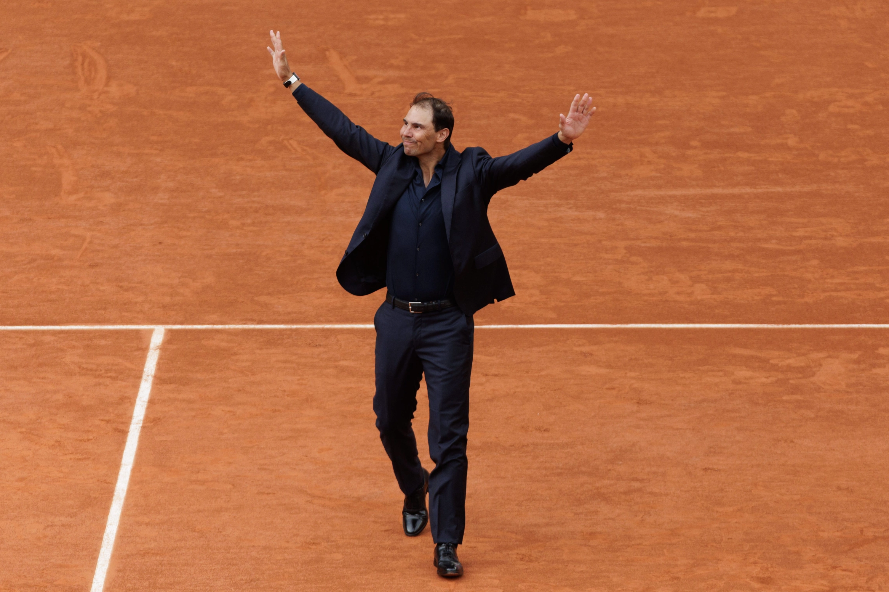 Fotos | Homenaje de Roland Garros al tenista Rafael Nadal | Imágenes