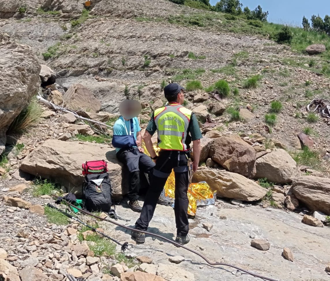 Primer aluvión de rescates de la temporada en Huesca con 10 auxilios el ...
